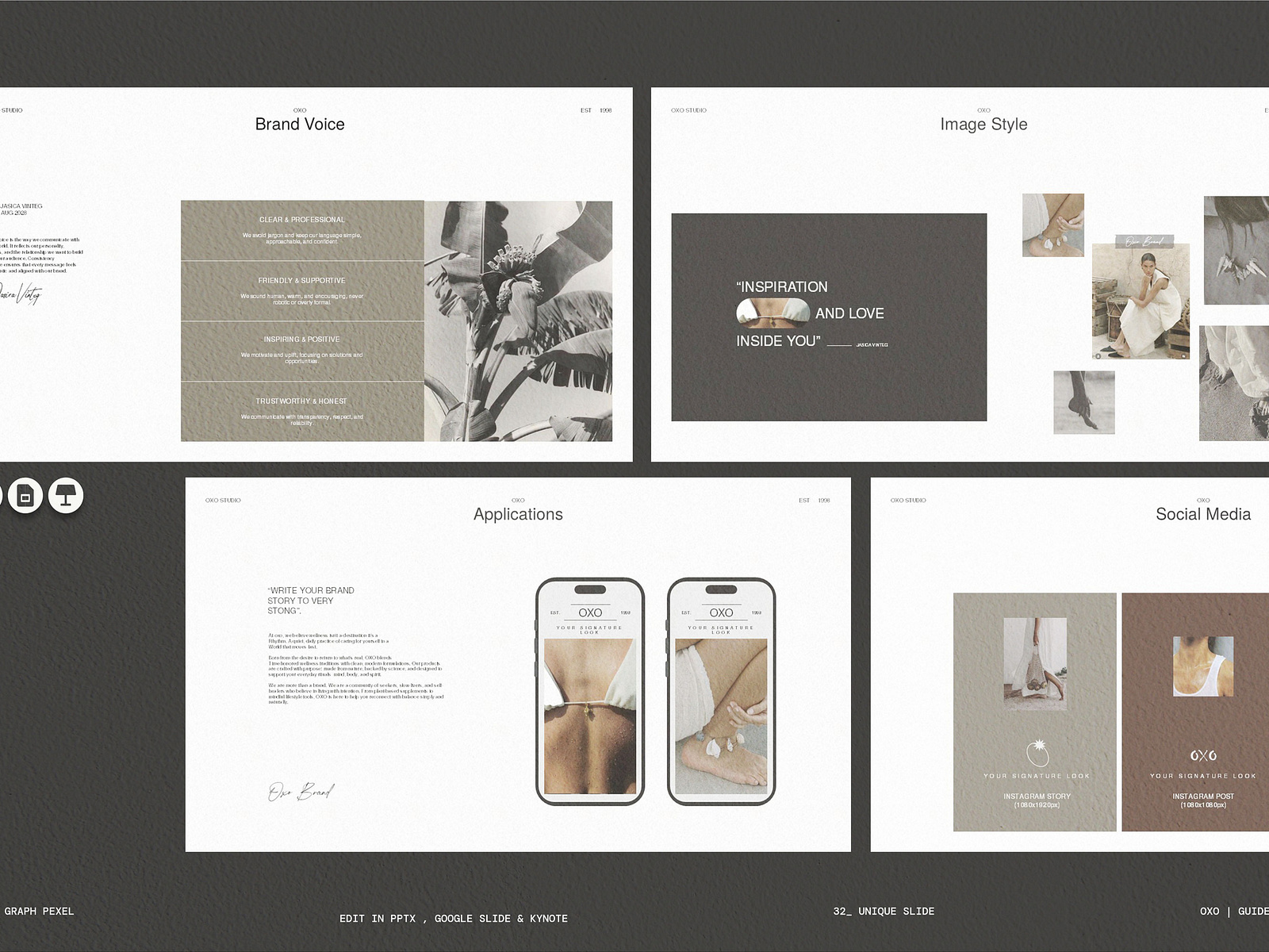 OXO | Brand Guidelines Template by Graphpexel on Dribbble