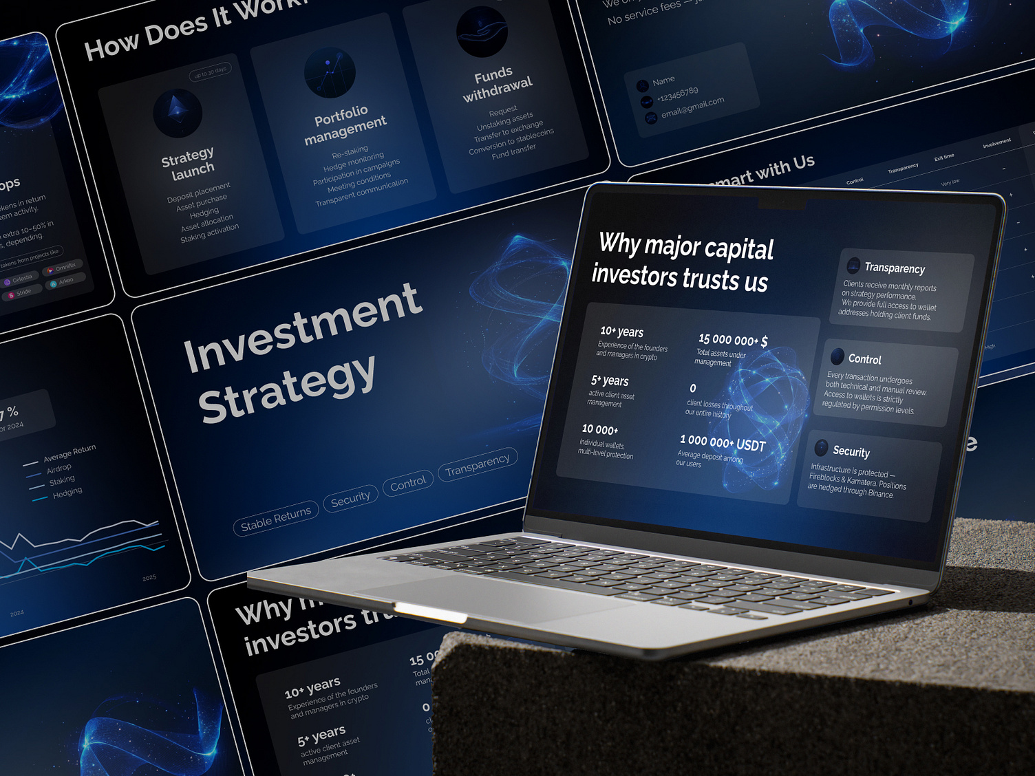 Professional Fintech Pitch Presentation by Eva | Enor Designs on Dribbble