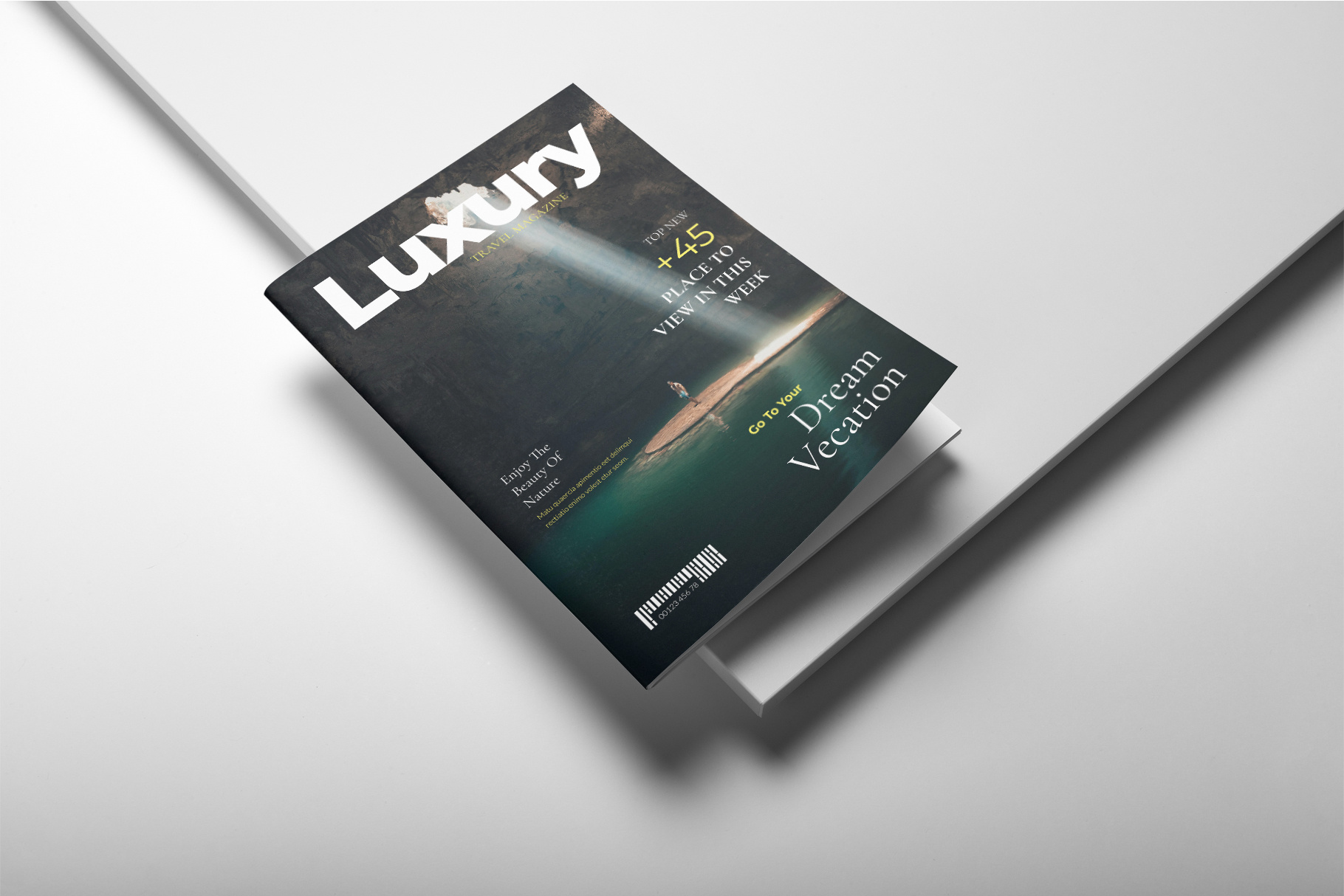 Luxury Travel Magazine Template by DesignCrest on Dribbble