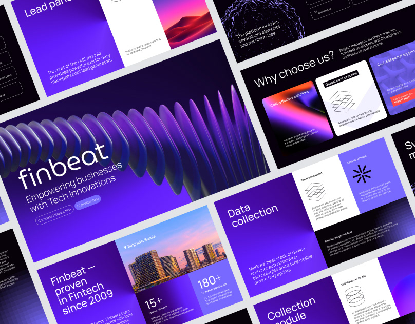 Fintech UI/UX Presentation Design by Anthony Morris on Dribbble