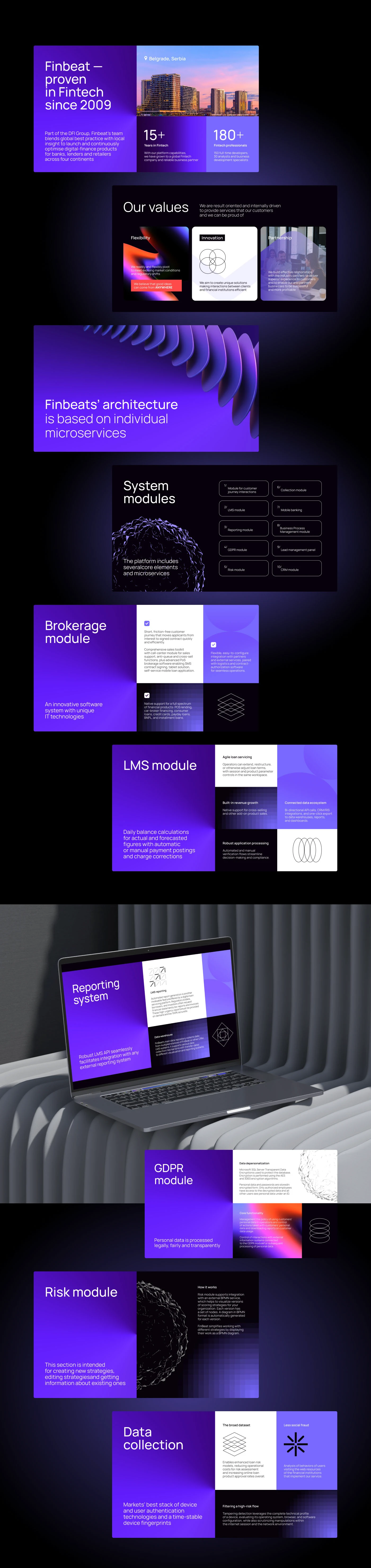 Fintech UI/UX Presentation Design by Gabriel Coleman on Dribbble