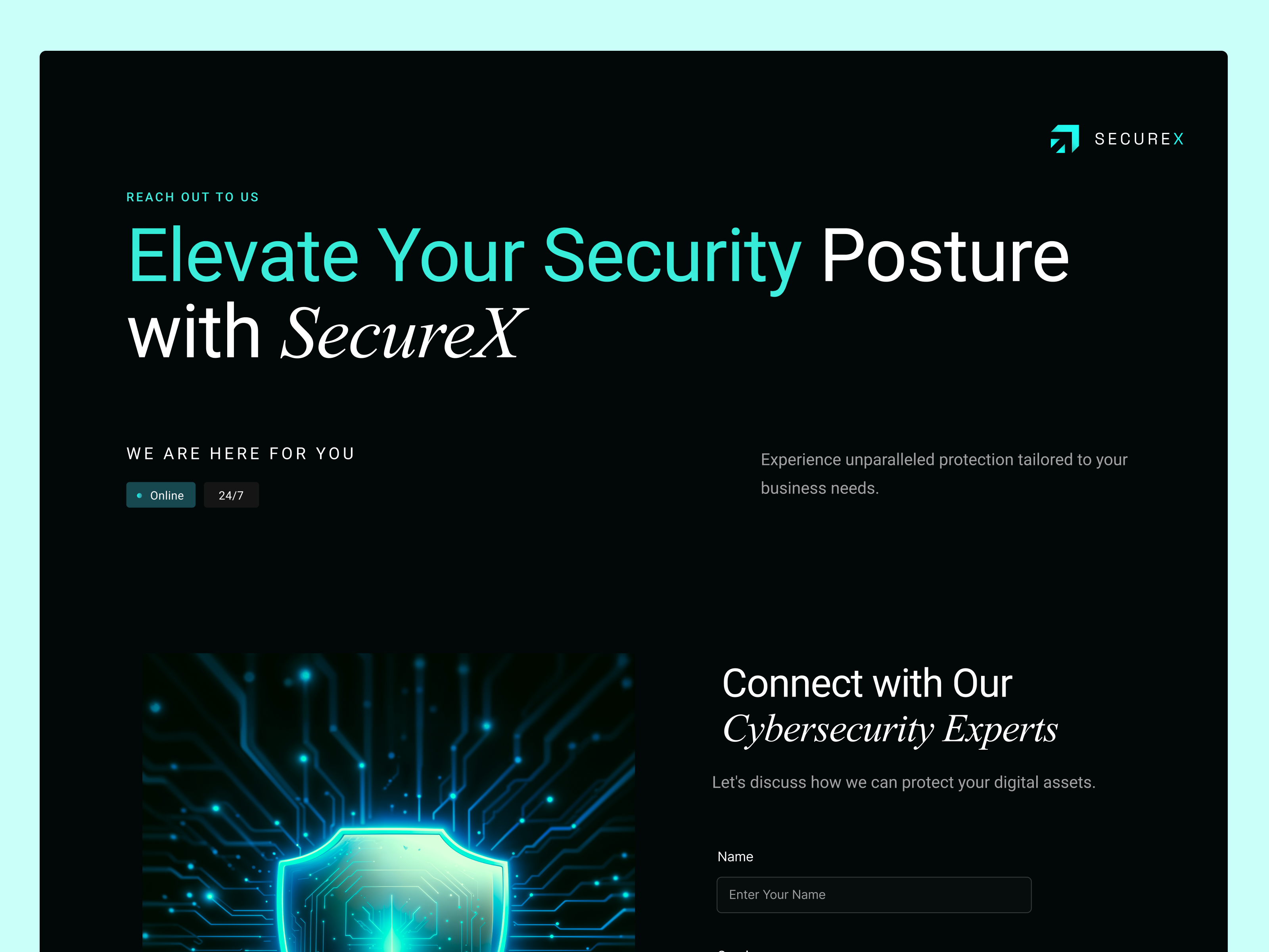 Secure X - Cyber security by Mahendran Jeeva on Dribbble