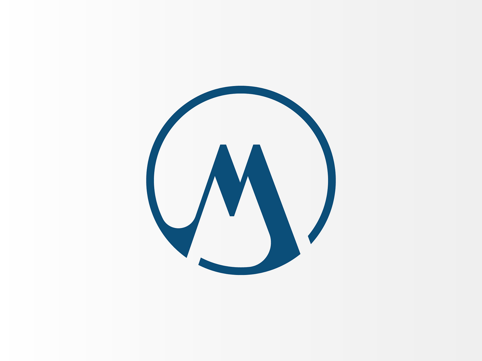 Letter M Circle Logo Design by Dimas Rahmat on Dribbble