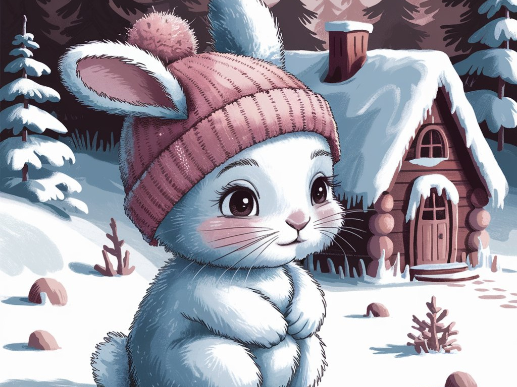 Prompt: A hand-painted children’s book illustration of a by Cathy ...