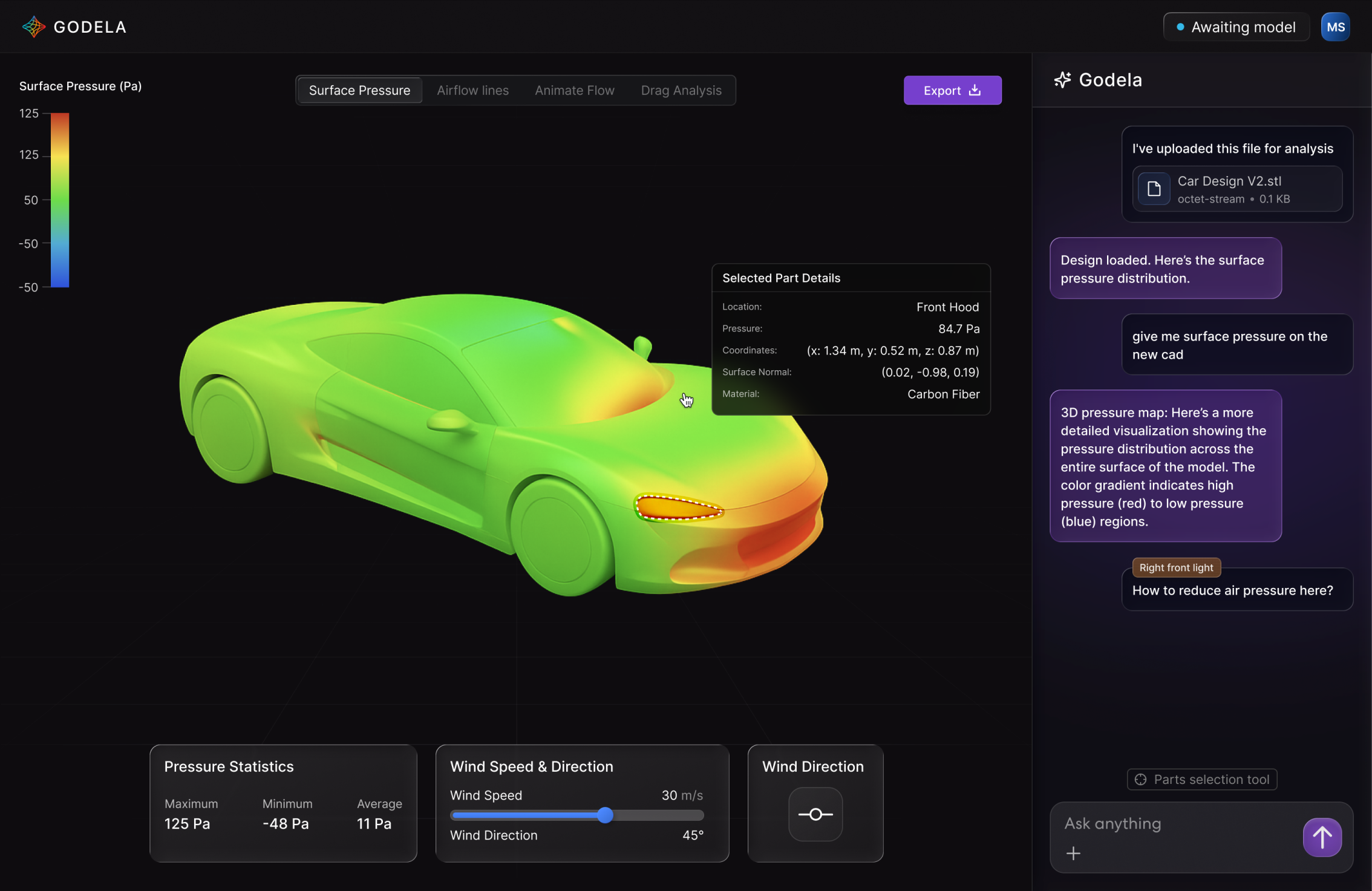 AI Physics Engine Interface Redesign by Mafruh Faruqi for Saasfactor on ...