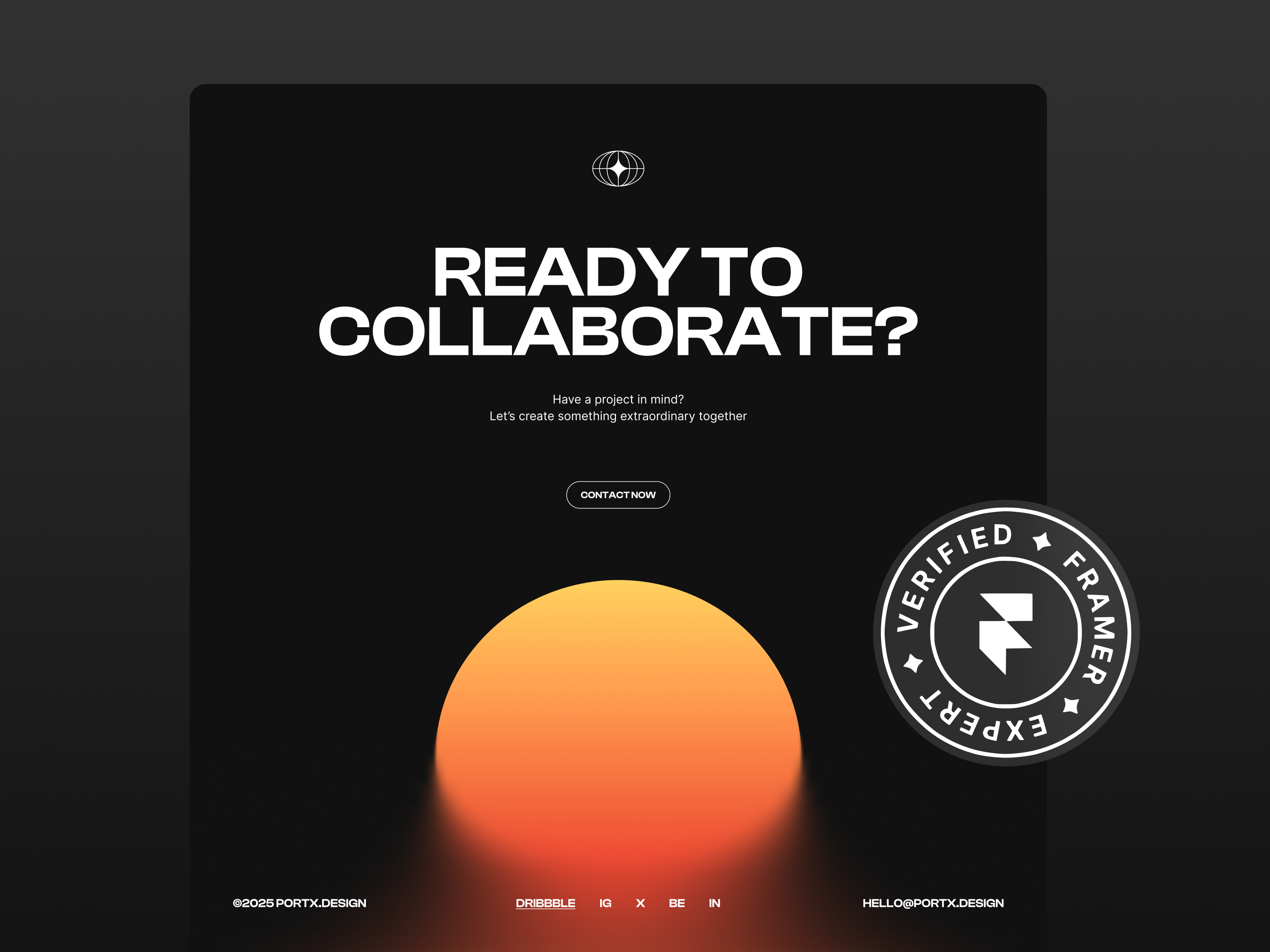 Portx - Personal Portfolio by Logan Dang for LoganCee Studio on Dribbble