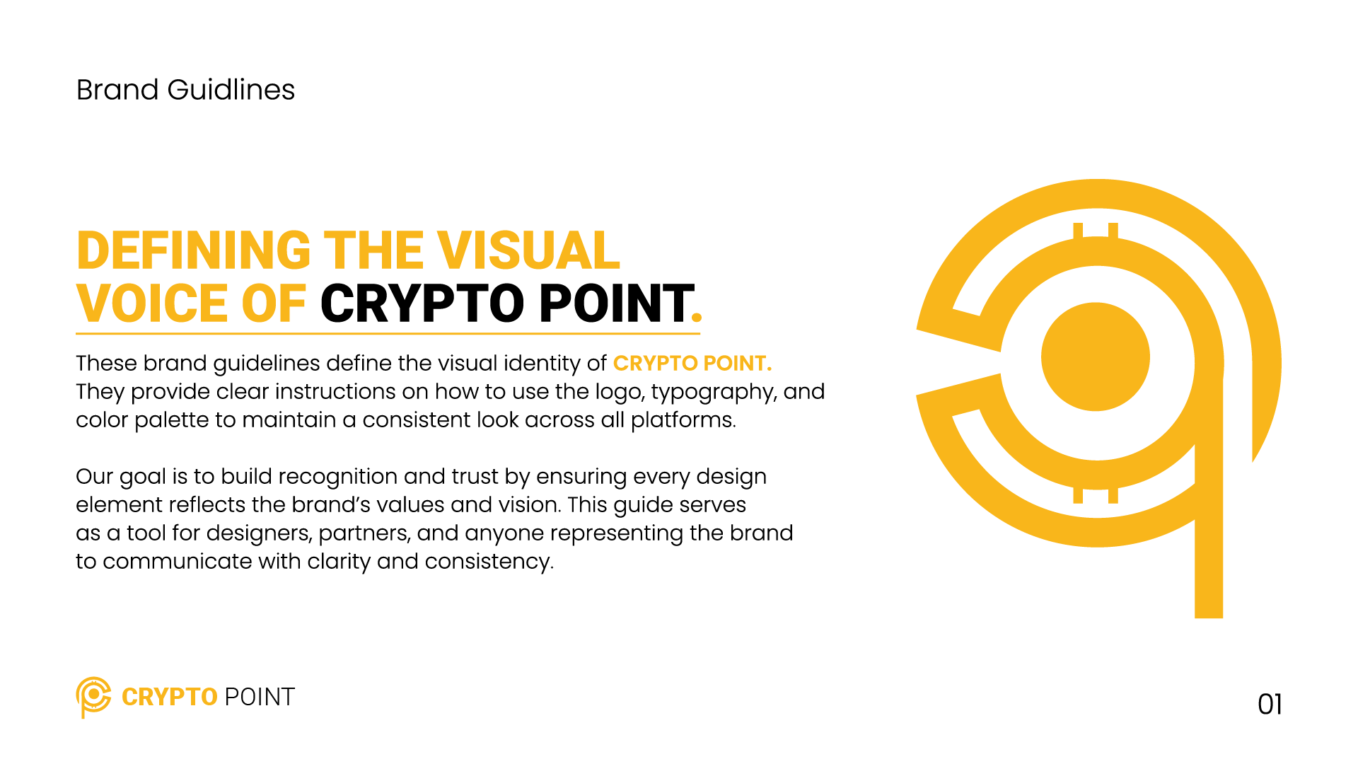 Crypto Point – Logo & Brand Identity Design by Saqlain Sohail on Dribbble