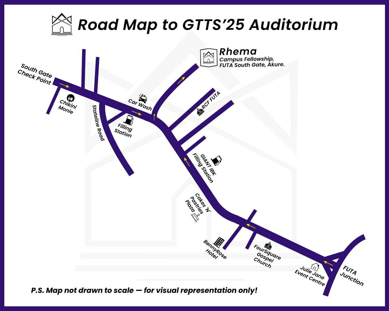 GTTS 2025 - ROAD MAP DESIGN by Favour Abe on Dribbble
