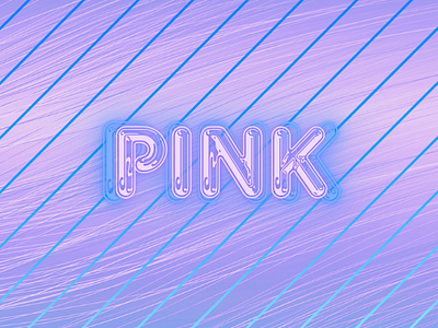 Pink logo by Fuzail taj on Dribbble