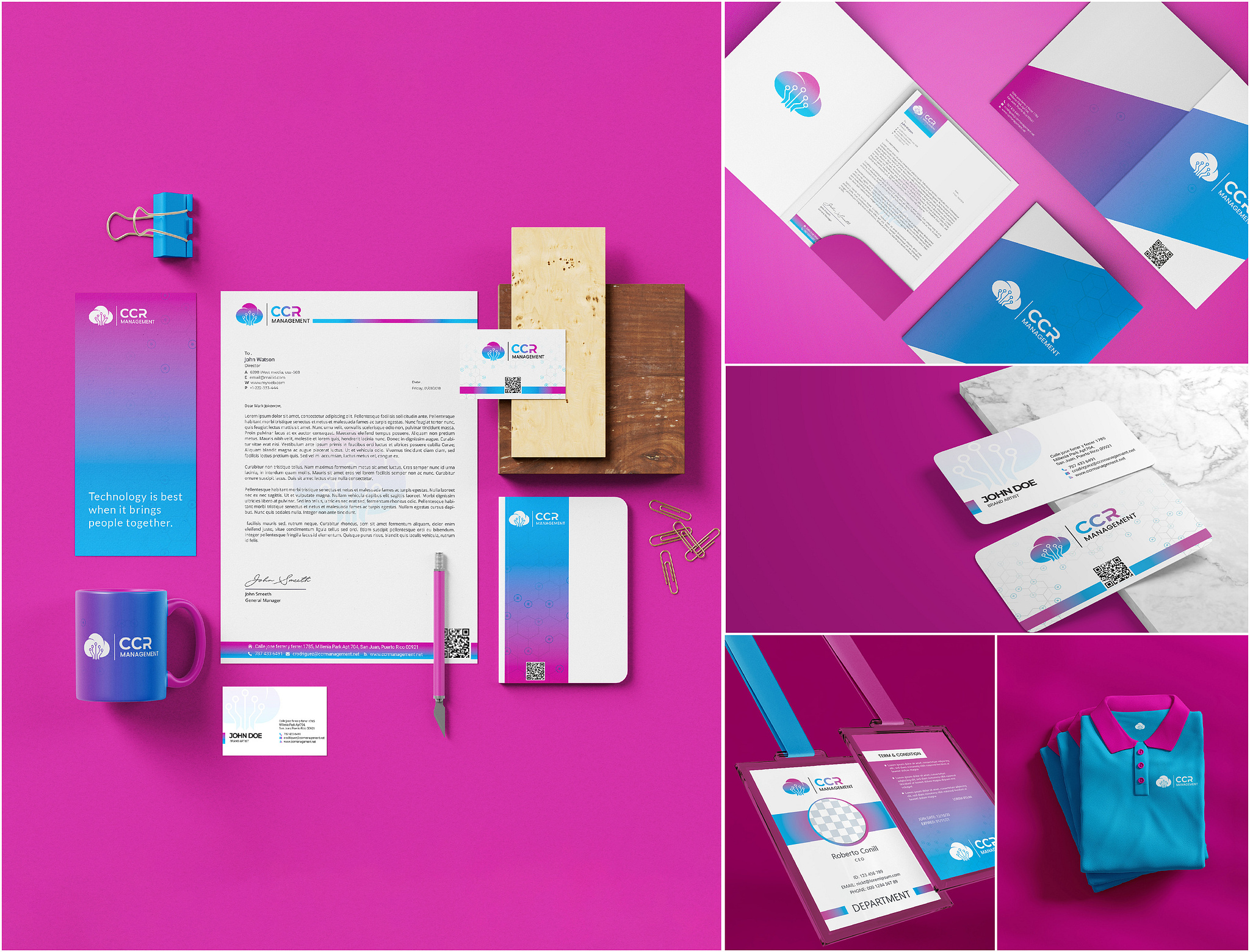 CCR Technologies Logo and Branding Identity Design by TanvirEmon on ...