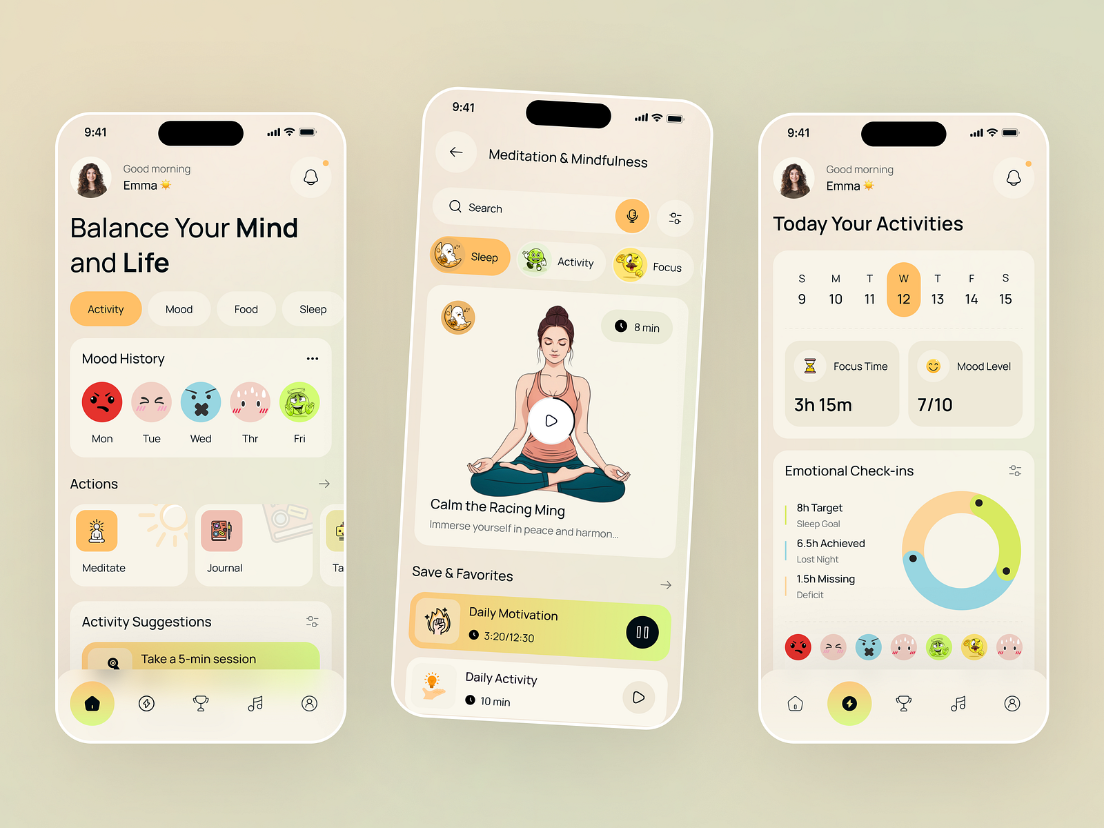 Wellness App – Fitness, Nutrition by Mohammad Ali on Dribbble