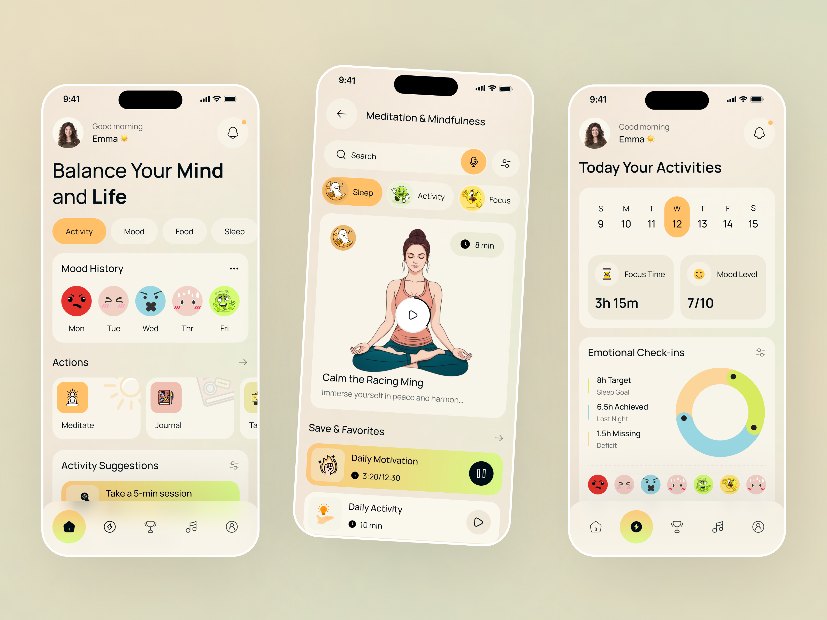 Wellness App – Fitness, Nutrition by Mohammad Ali on Dribbble
