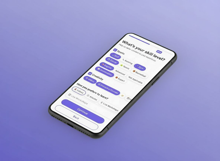 Onboarding UI — Fast, Personalized & Gamified by Flamel on Dribbble