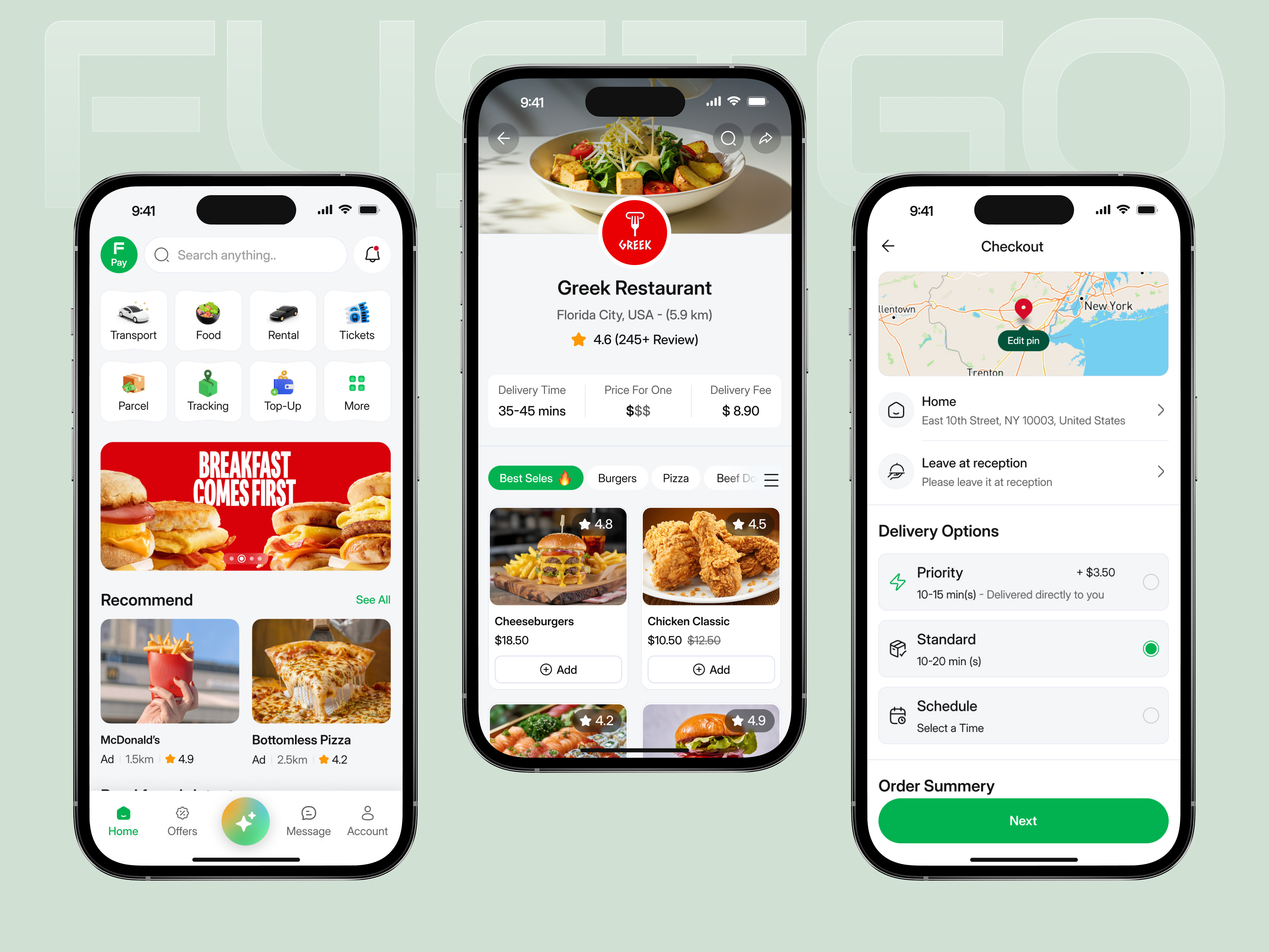 Fustgo — Booking App | UI/UX Design by Subash Chandra for Seative Digital on Dribbble