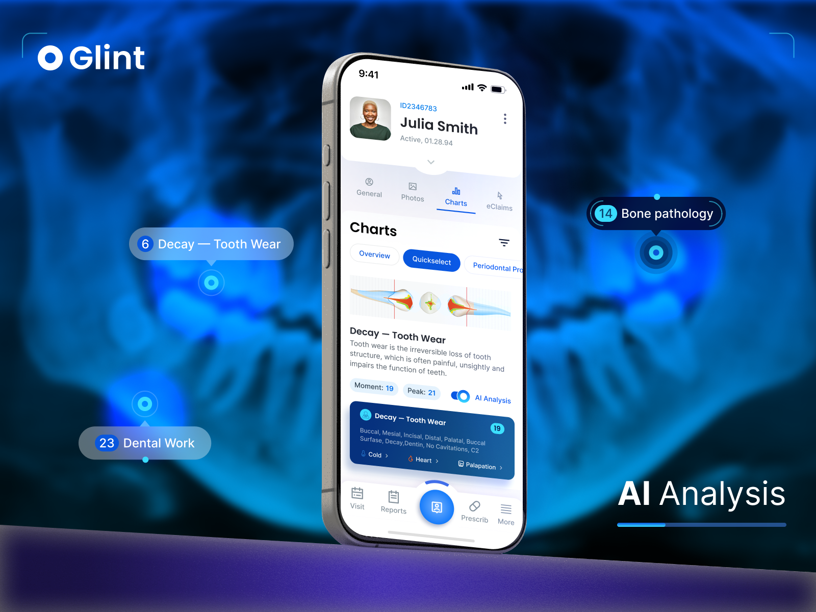 Dental AI Dashboard - Panoramic X-ray & Assisted Diagnosis by Lina ...