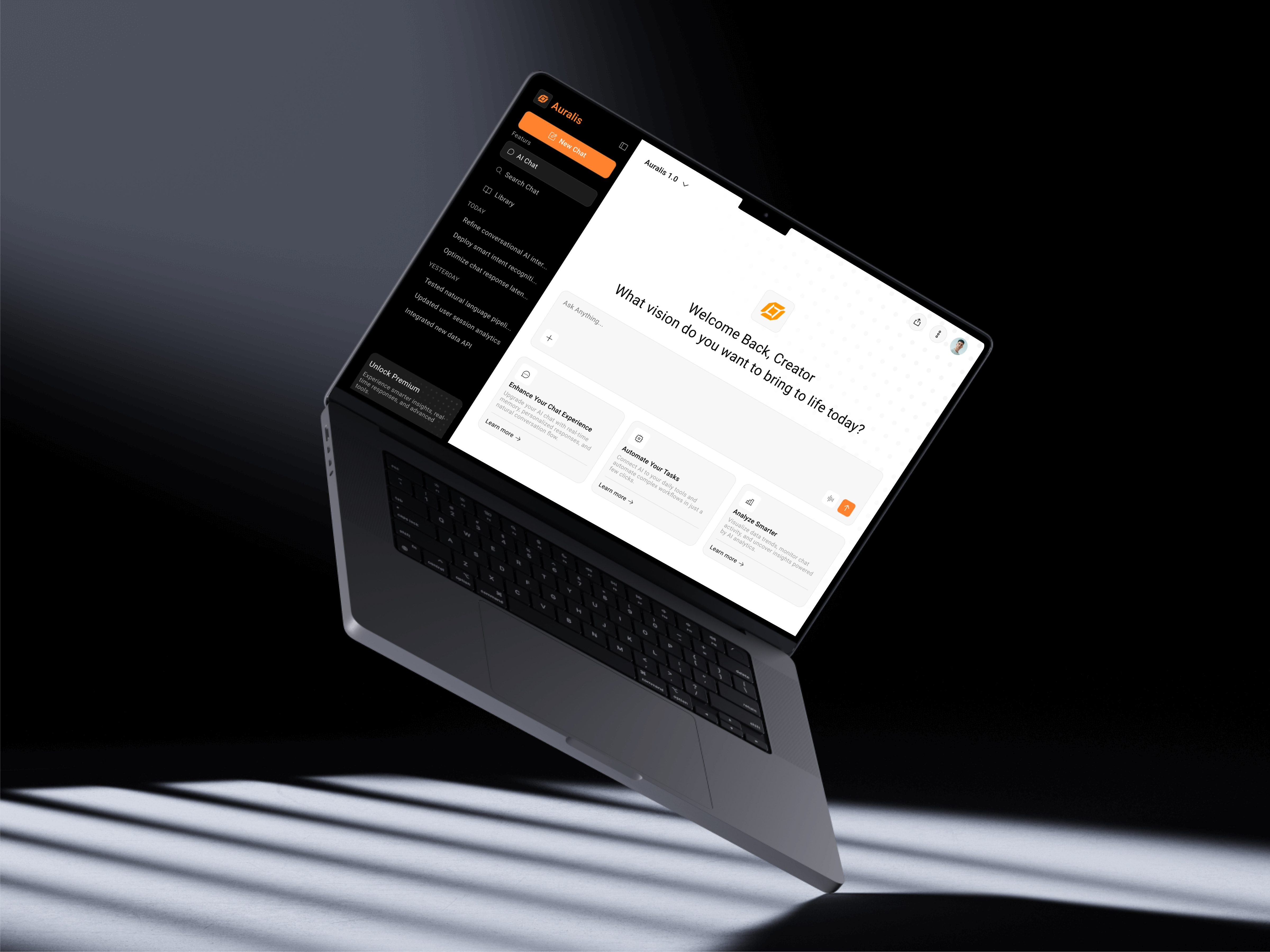 AI Chat Dashboard by Ahmad Faizien for OnPoint Studio on Dribbble