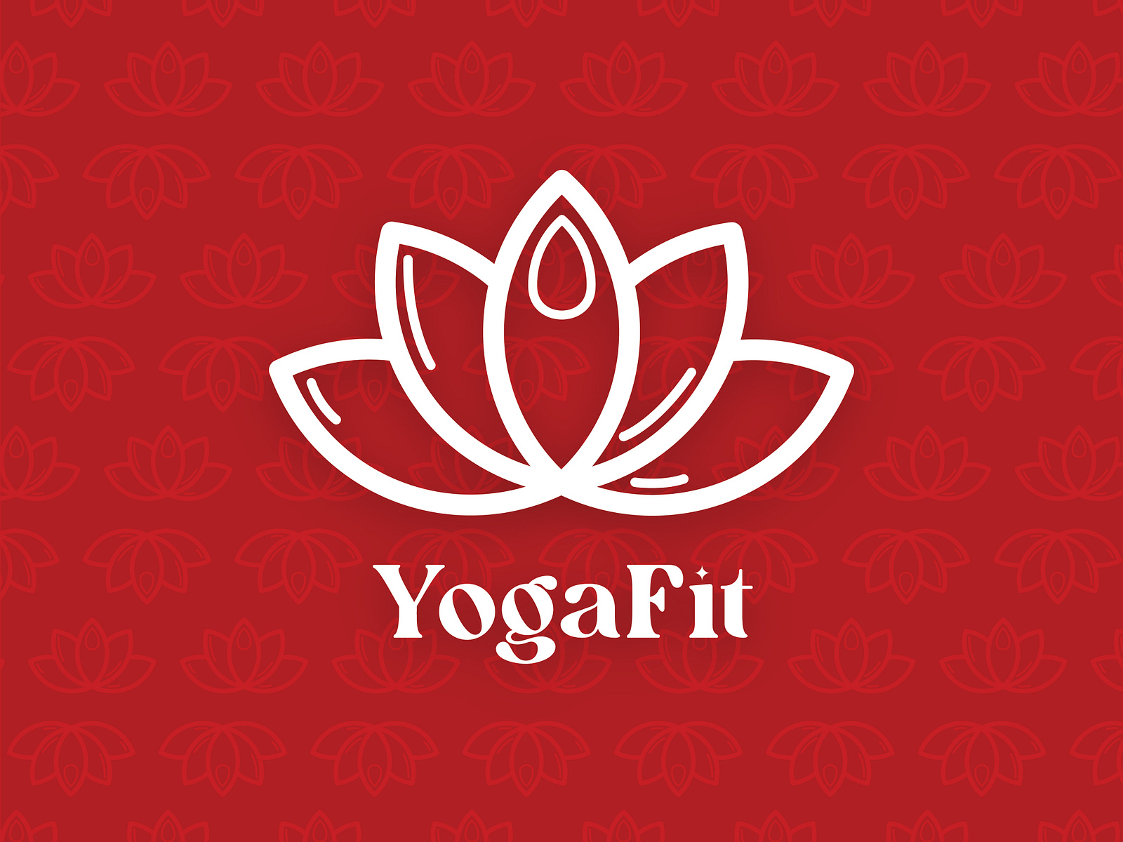 YogaFit - Minimalist Lotus Logo Design by Pk31 Designs on Dribbble