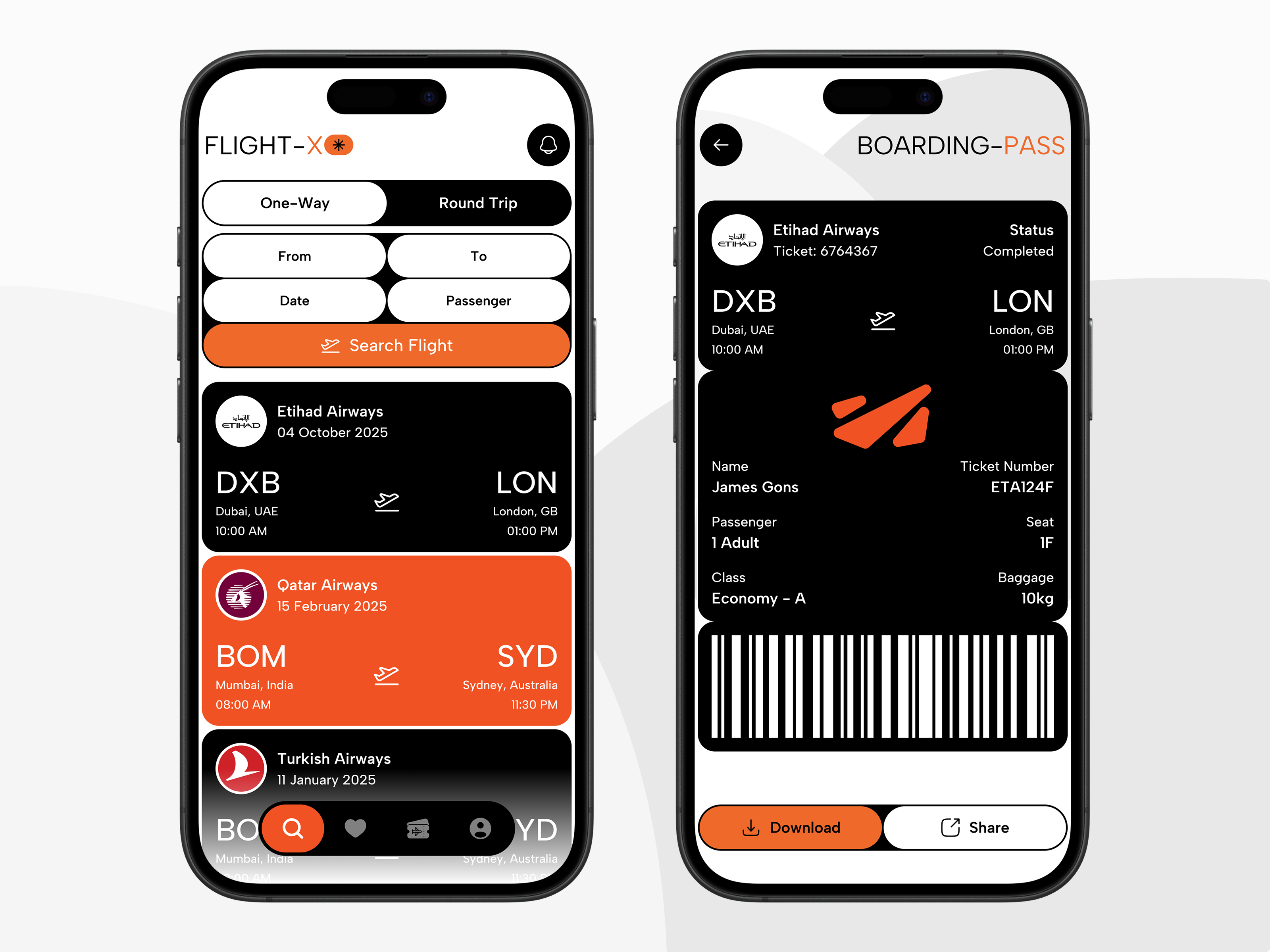 Flight Booking App UI by MindInventory UI/UX for MindInventory on Dribbble