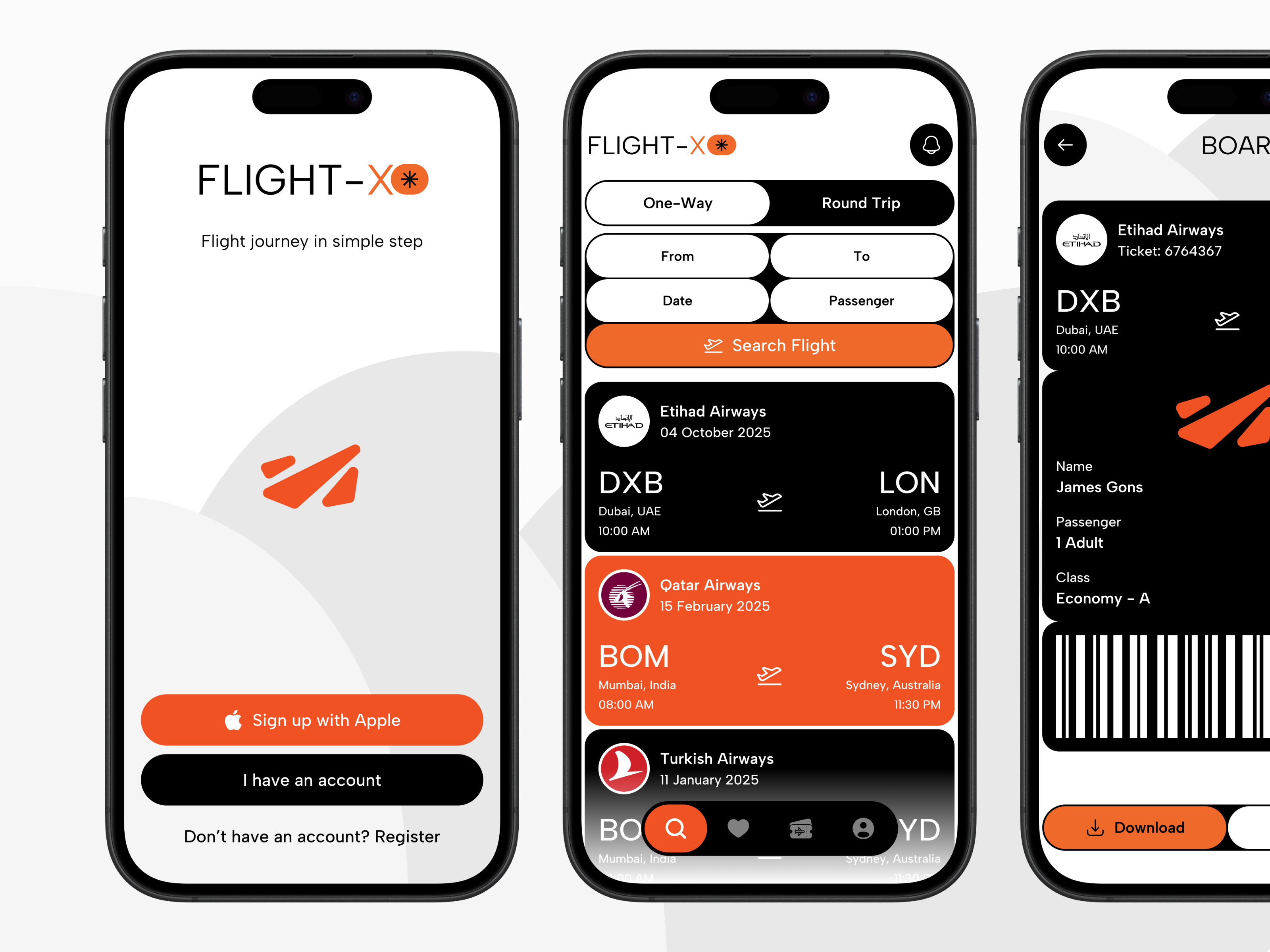 Flight Booking App UI by MindInventory UI/UX for MindInventory on Dribbble