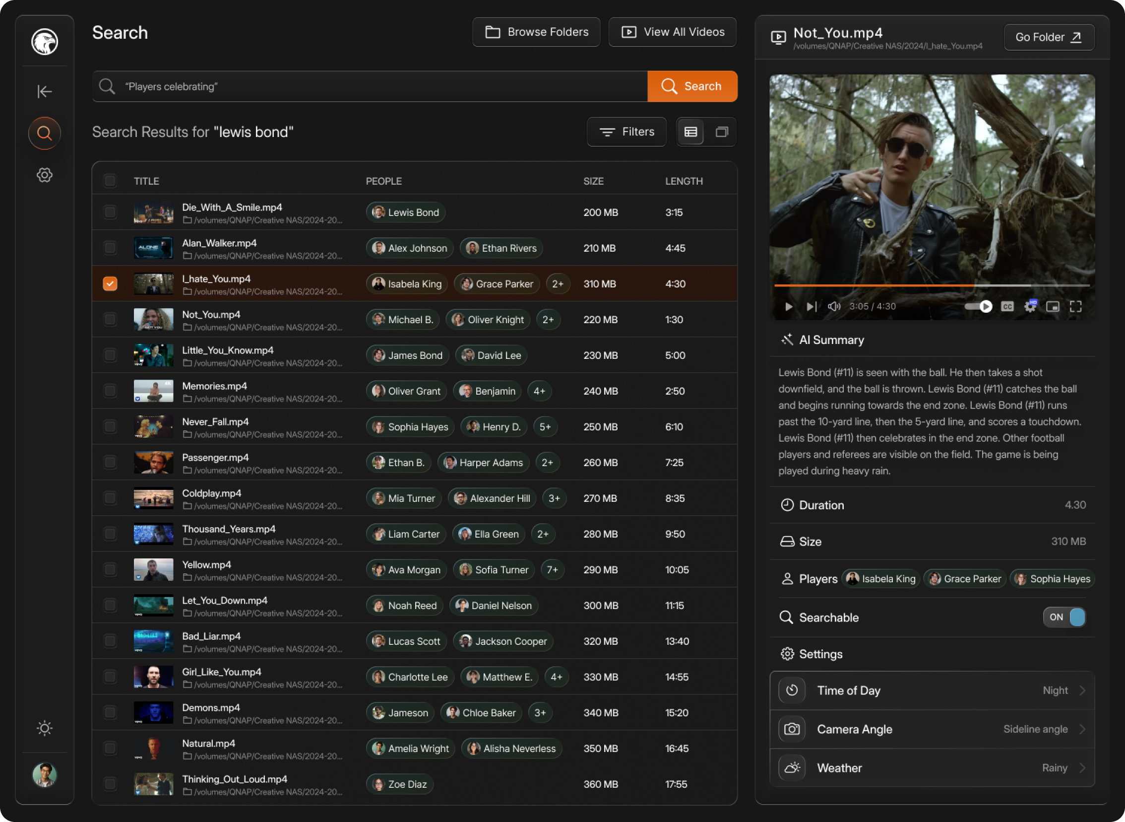 Media Asset Management Interface Redesign by Mafruh Faruqi for ...