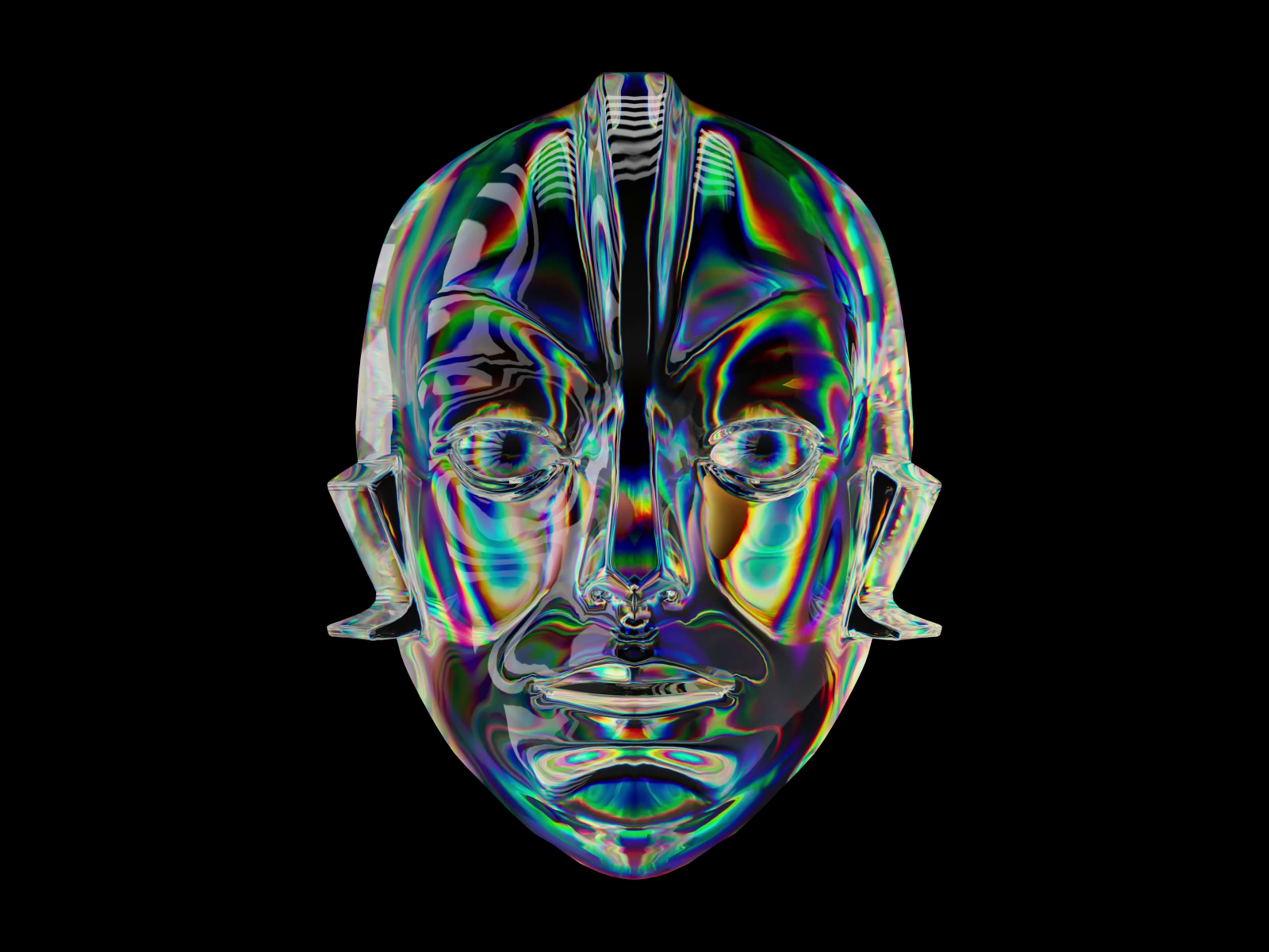 3D Mapping Head Experiment by Olivka Design on Dribbble