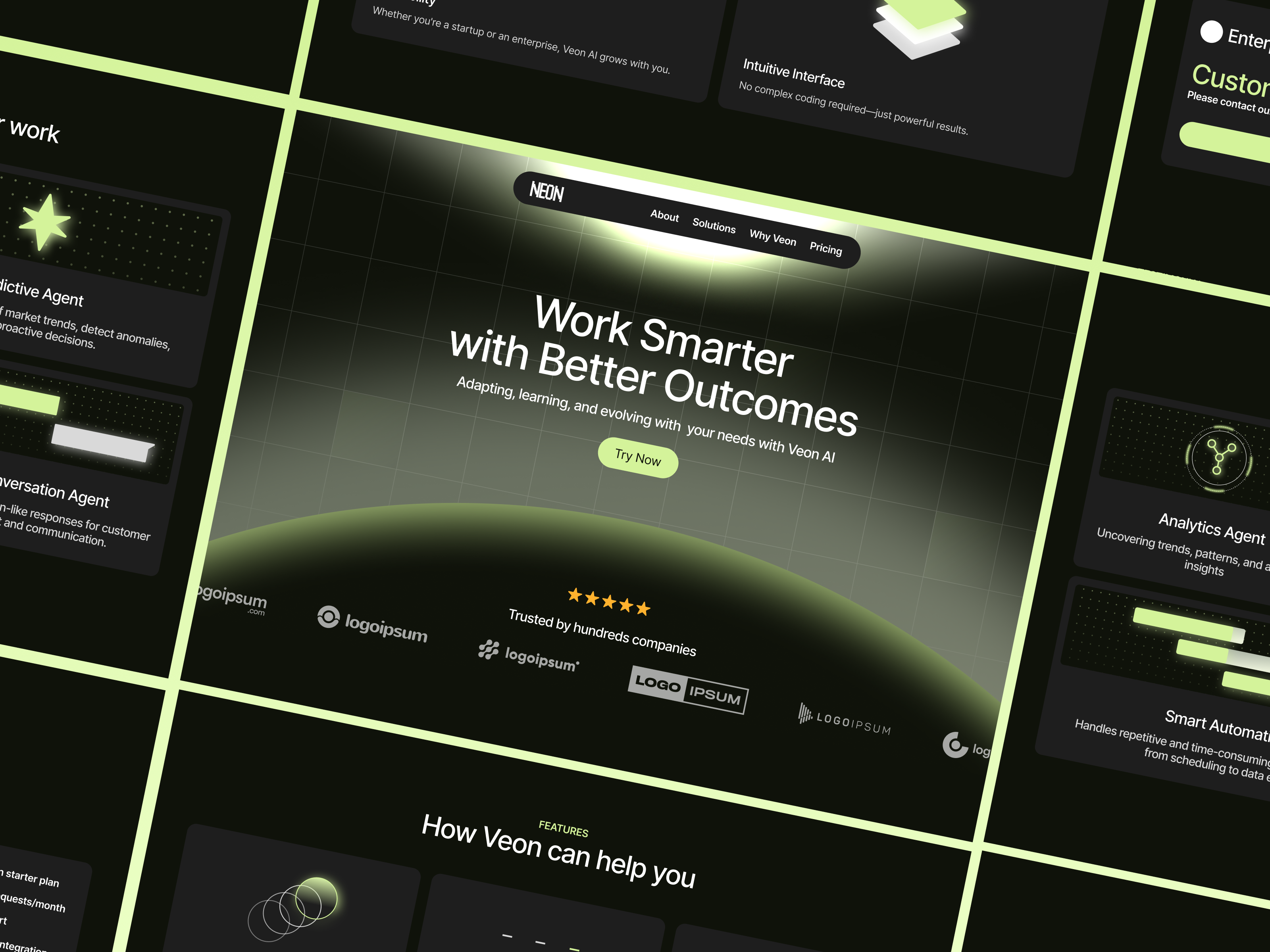 Neon Intelligence – Automate, Predict, and Evolve by Abdul Saboor on ...