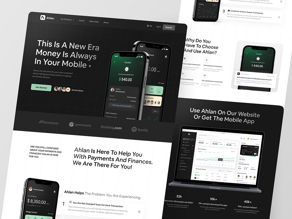 Banking Website designs, themes, templates and downloadable graphic ...