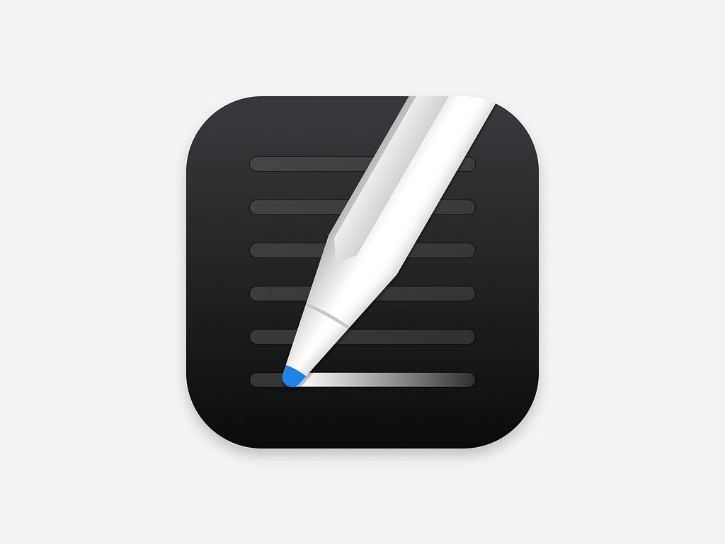 note app icon by tina-lin on Dribbble