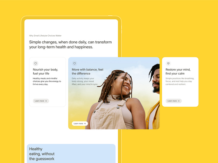Calyora - Holistic Wellness UI Kit & Landing Page by Kretya Studio on ...