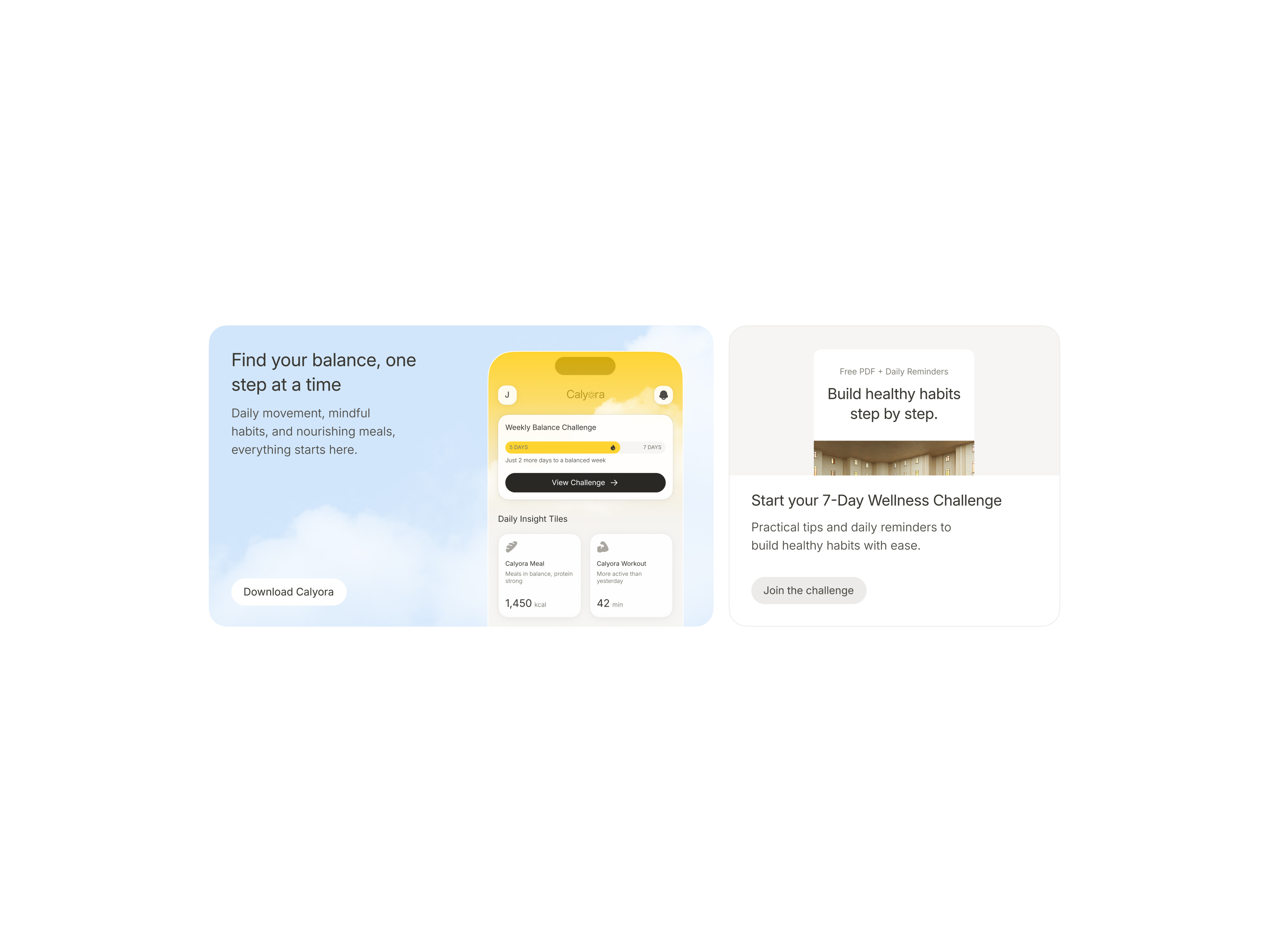 Calyora - Holistic Wellness UI Kit & Landing Page by Kretya Studio on ...