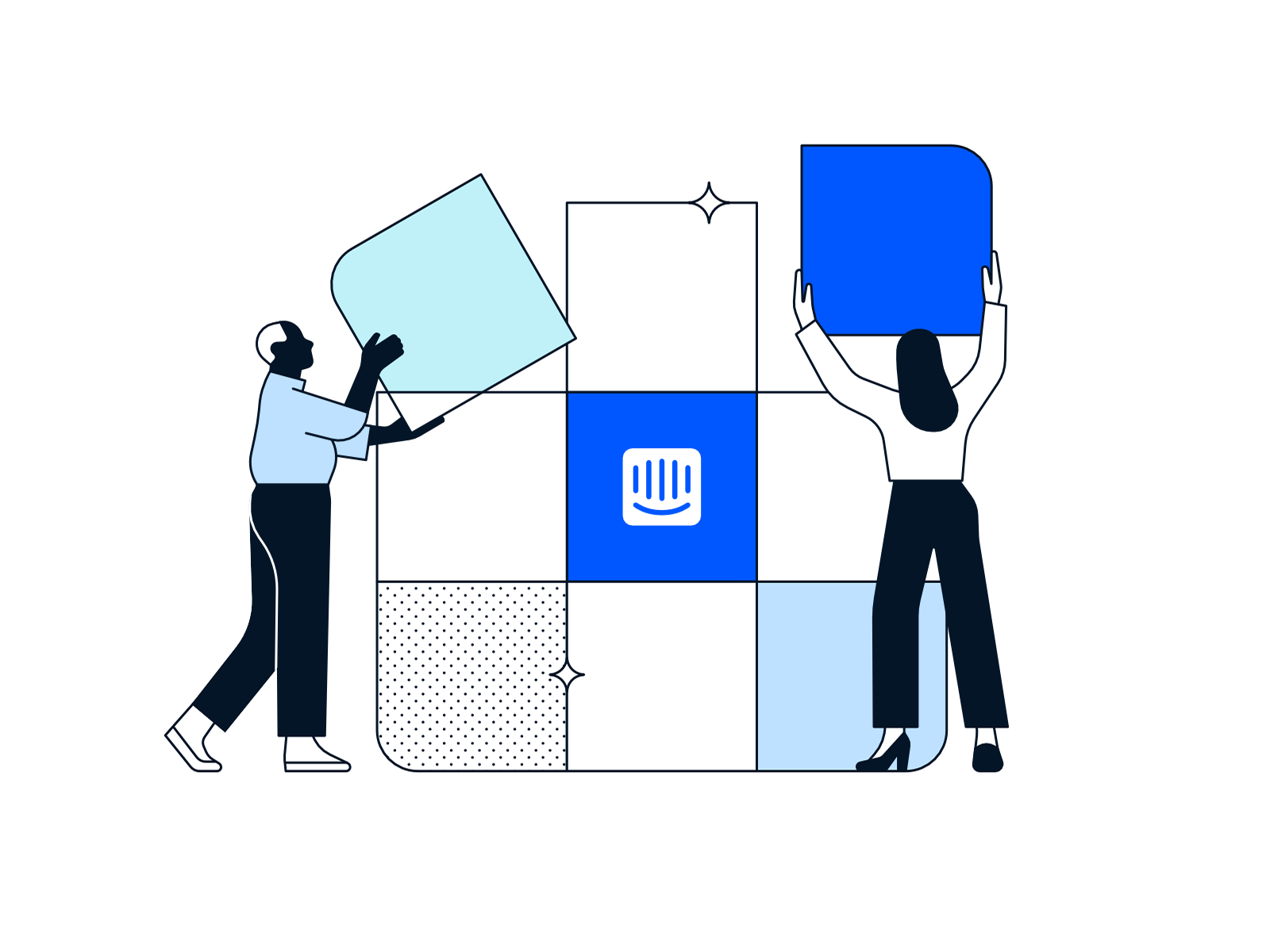 Teamwork by Justina Leisyte on Dribbble
