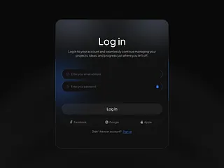 Browse thousands of Dark Login Screen images for design inspiration ...