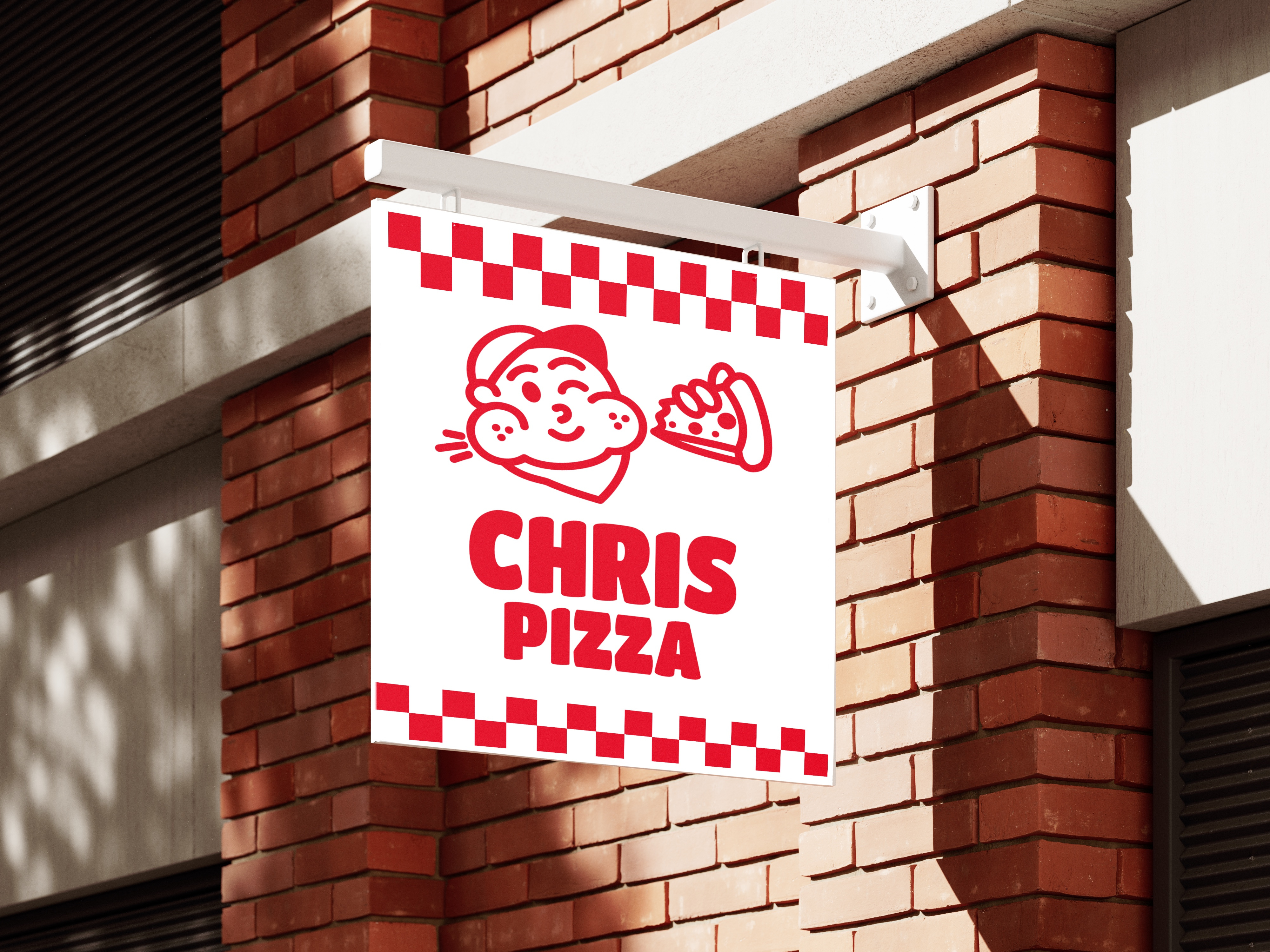 CHRIS Pizza - Logo Design & Brand Identity by arkaillustrations on Dribbble