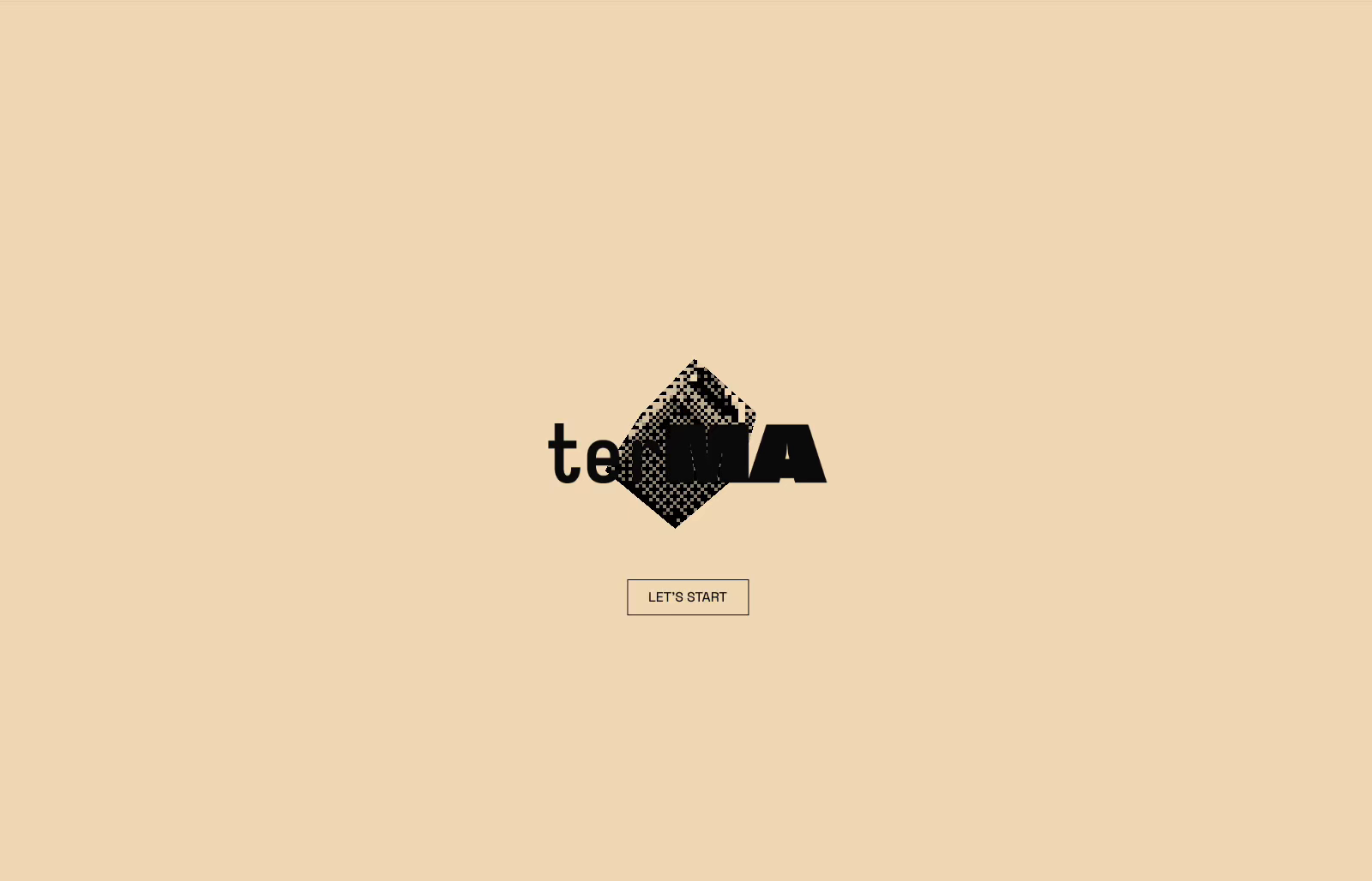 TERMA — Command-Line Inspired API Platform (Dithering Shader Vis by ...
