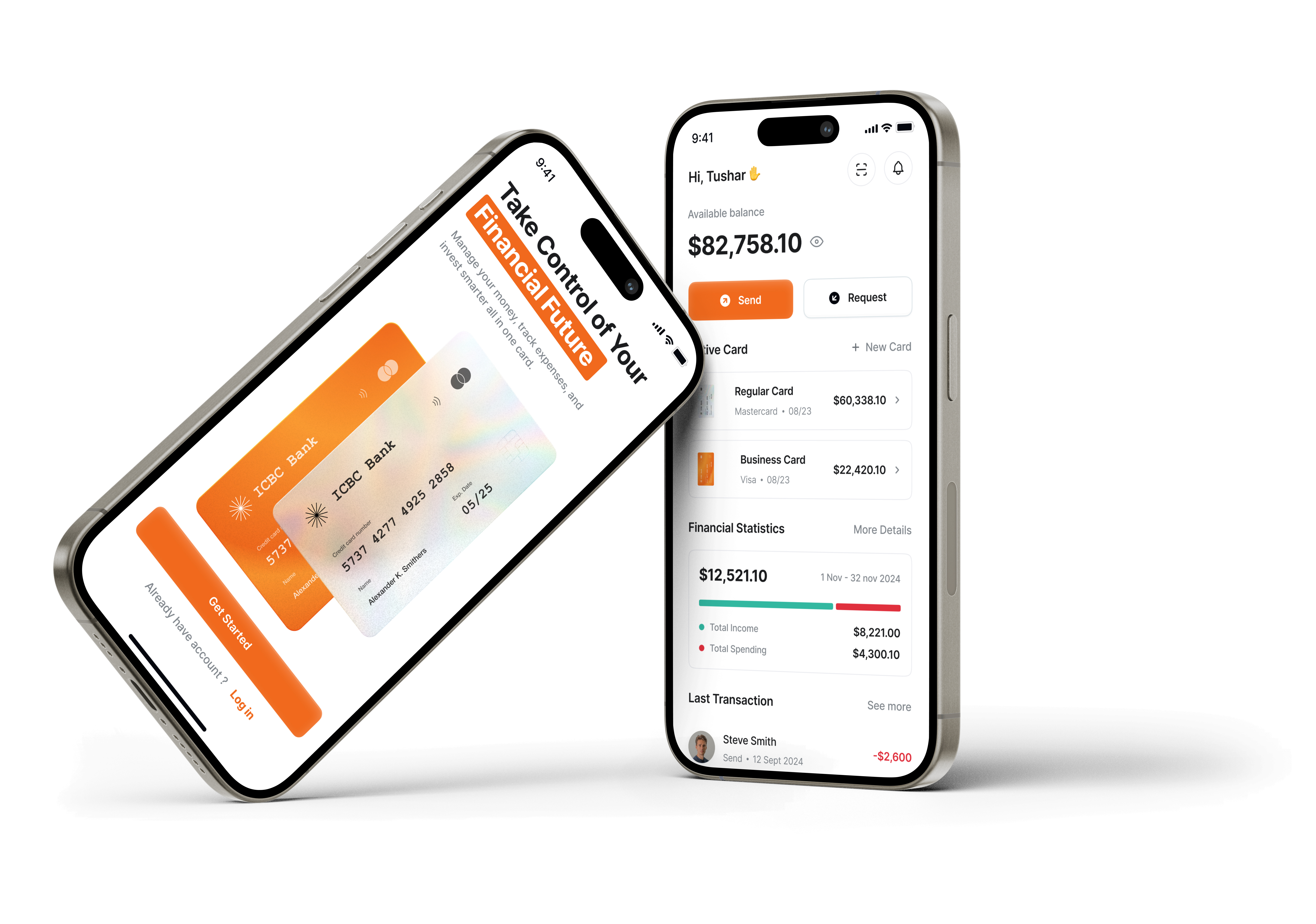 ICBC Bank (A Mobile Banking App) by Tushar on Dribbble