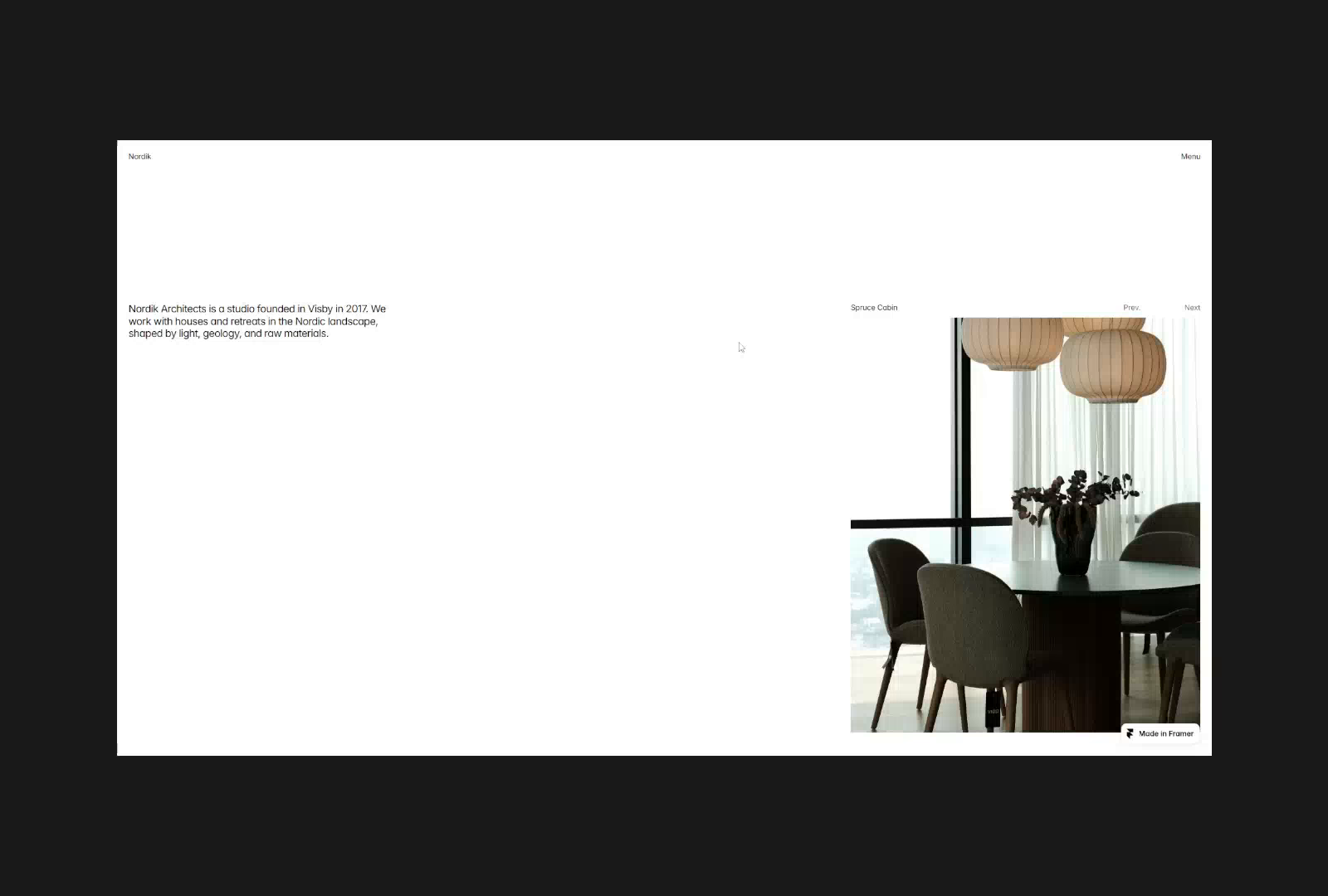Nordik - Scandinavian Architect by Lucas Eriksen on Dribbble