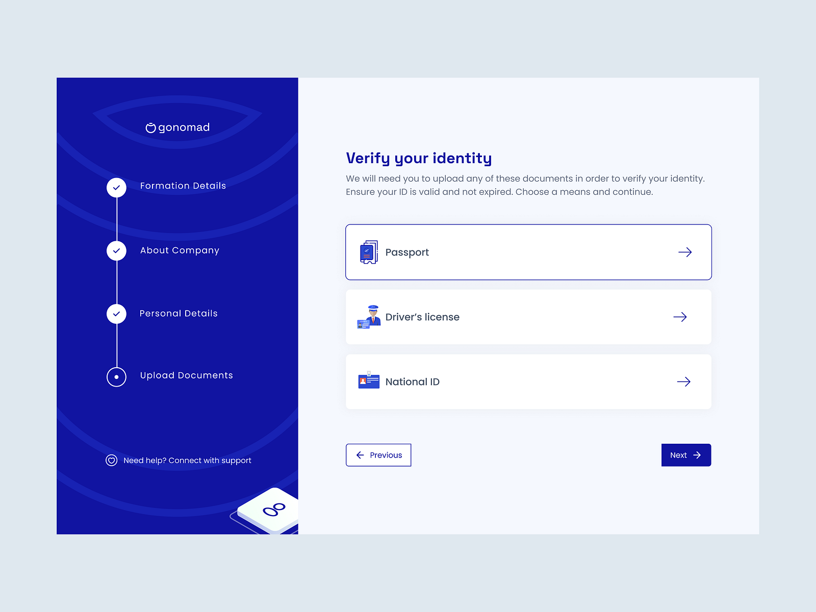 GoNomad onboarding flow screens by Success oghogho on Dribbble