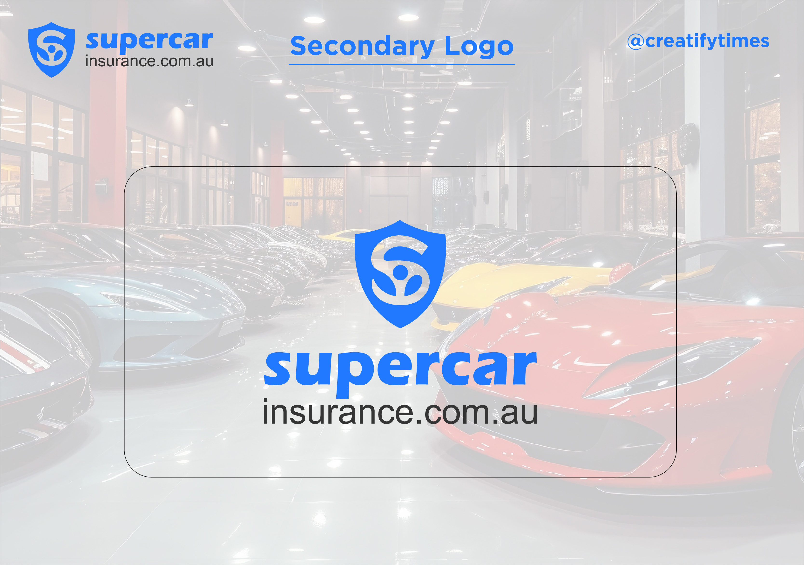 Modern Logo and Brand Guideline Design For Car Insurance Company by Md ...