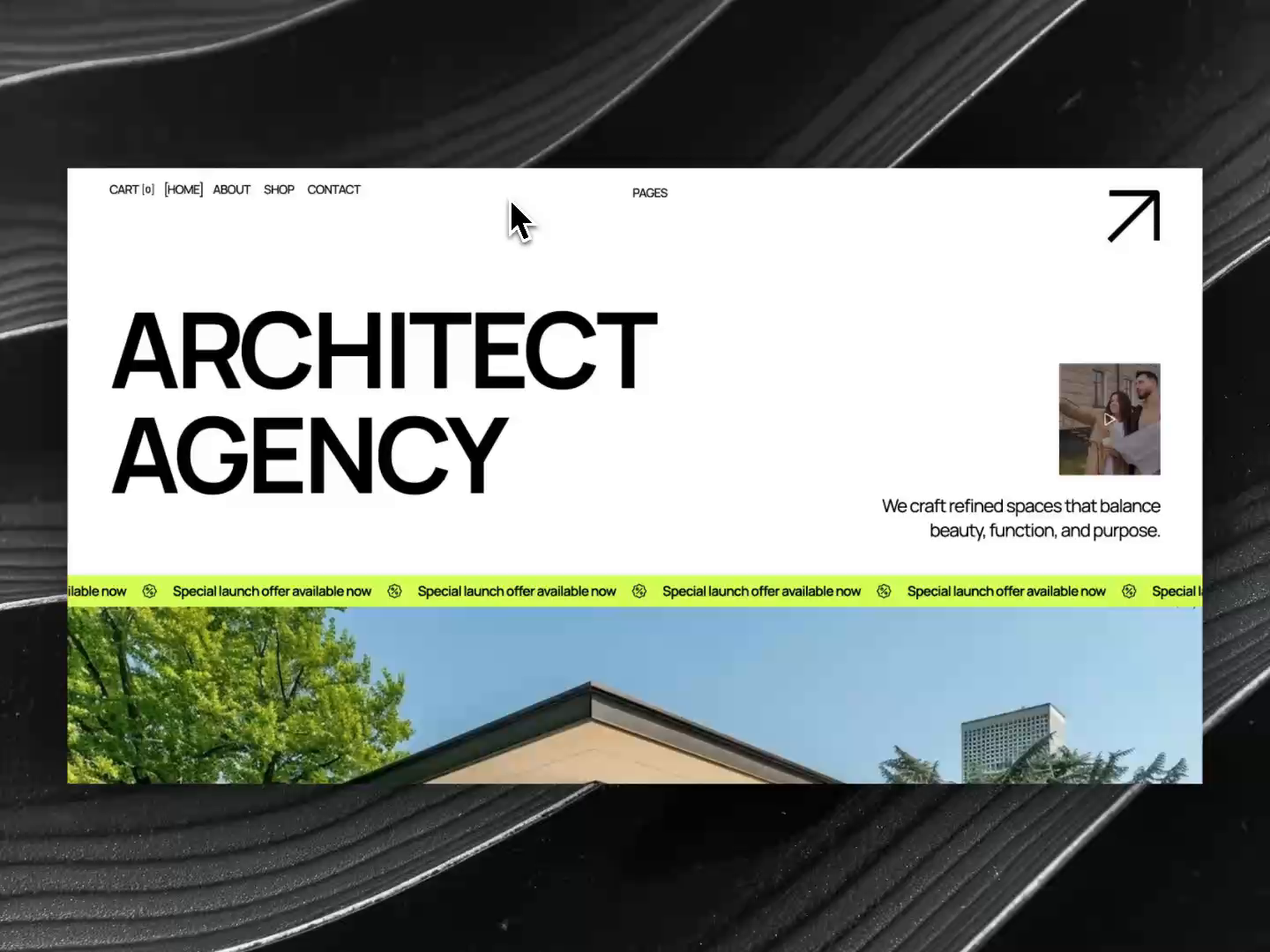 Formark - Architecture Website Design by Emon🌟 for Onixtheme on Dribbble