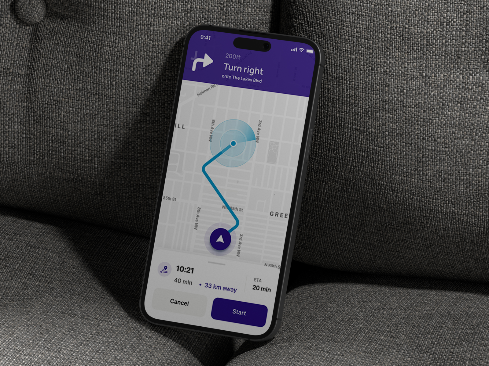 🗺 Lynq – Smart Navigation App UI by Mayur Bhuva on Dribbble