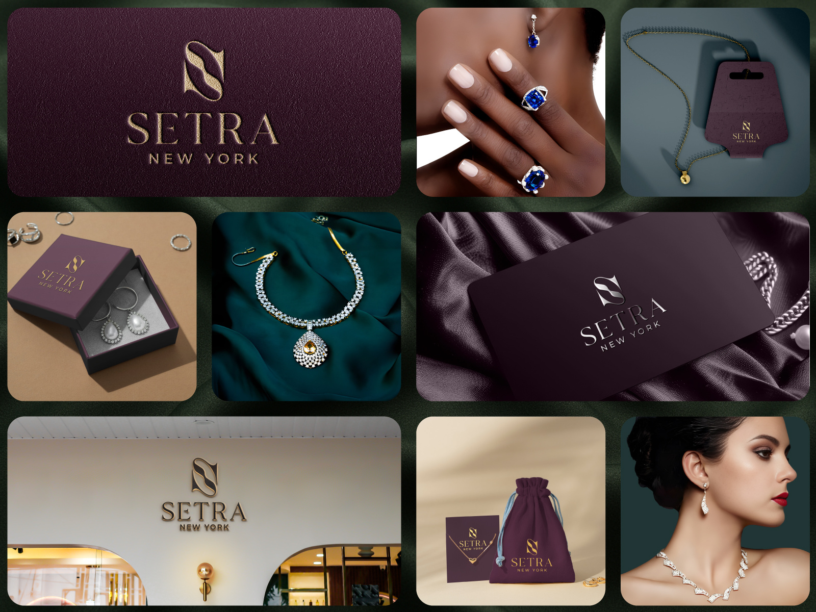 SETRA New York — Luxury Jewelry Branding & Logo Design ! by Mr. Rahidul ...