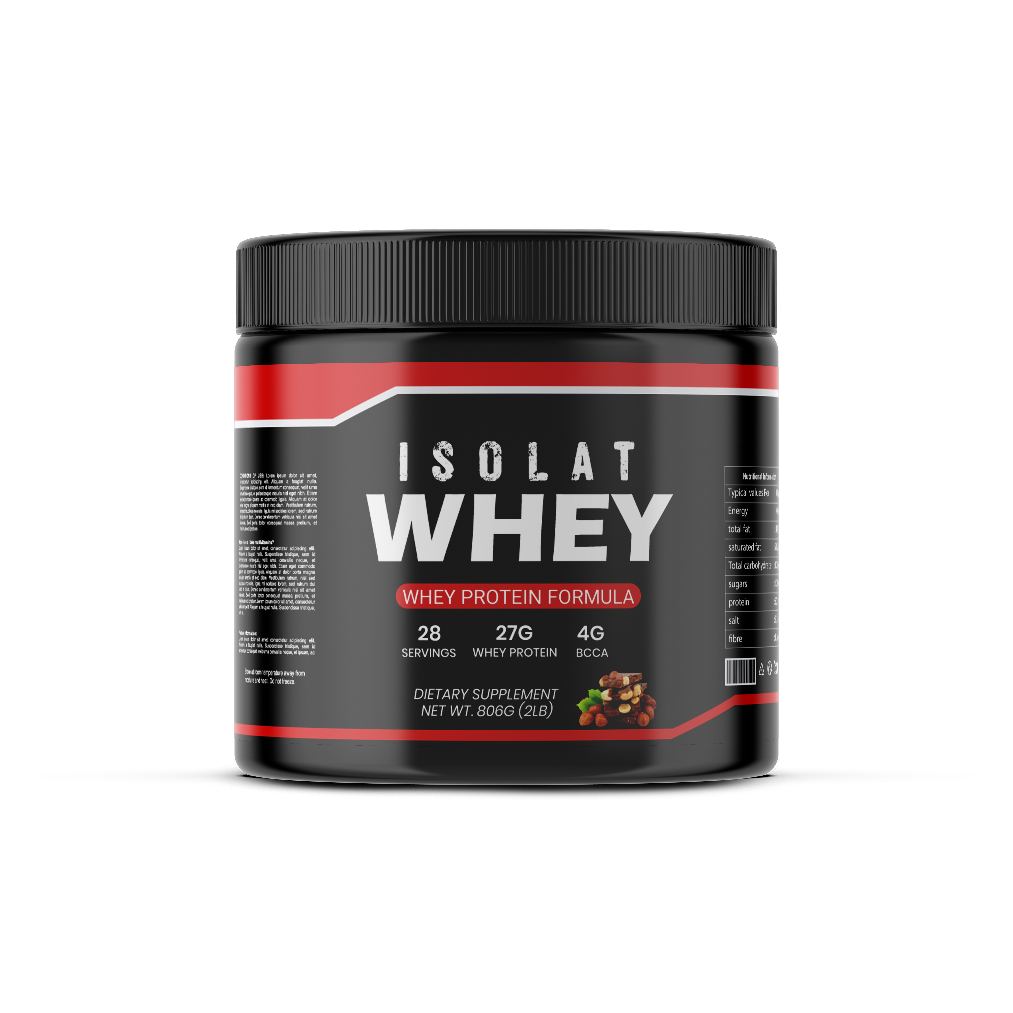WHEY Protein | Supplement label Design by Shaima Begum on Dribbble