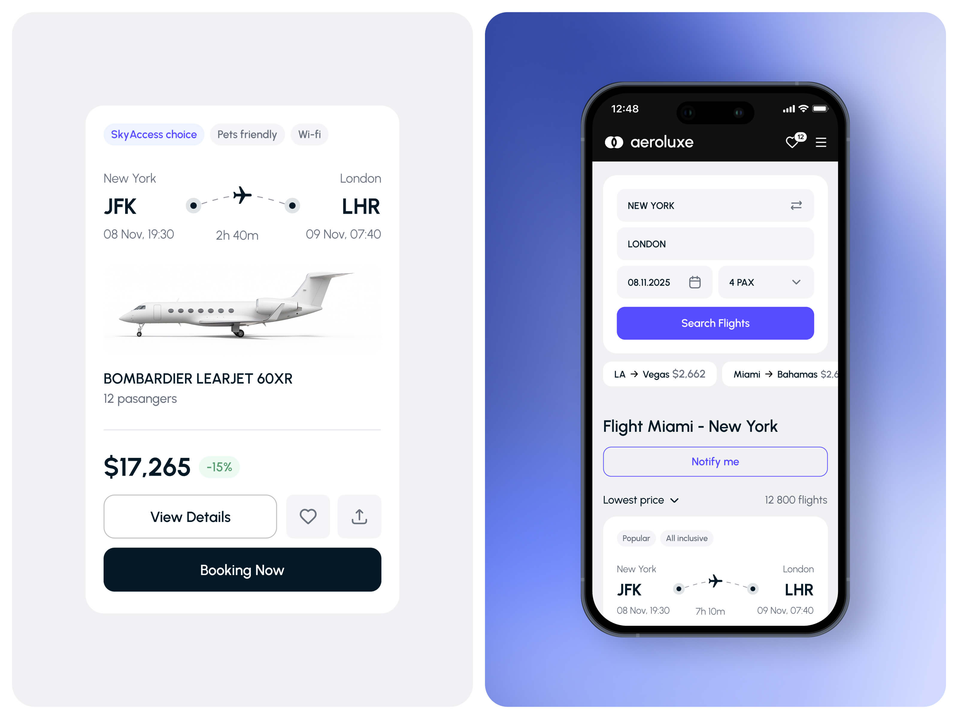 Private Jet App | Jet Charter App | Flight Booking | Vip Travel by ...