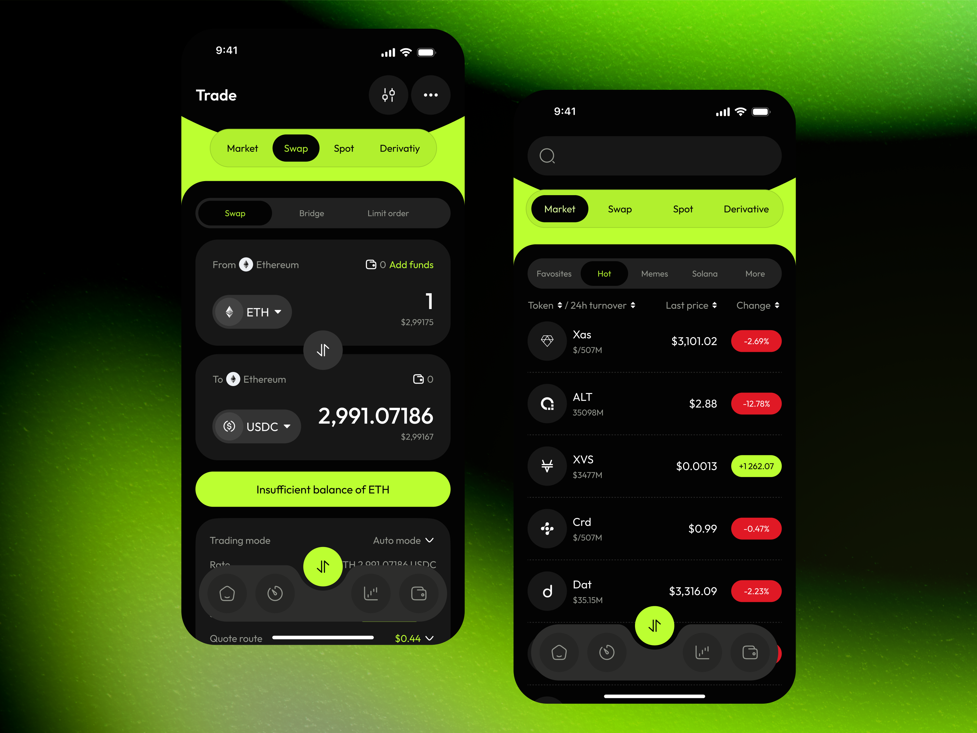 Crypto Exchange Mobile App - OKX by Arafat Mahfuz on Dribbble