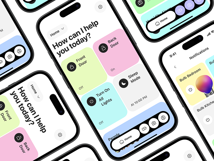 IOT Mobile iOS App Design by Purrweb UI/UX Agency on Dribbble