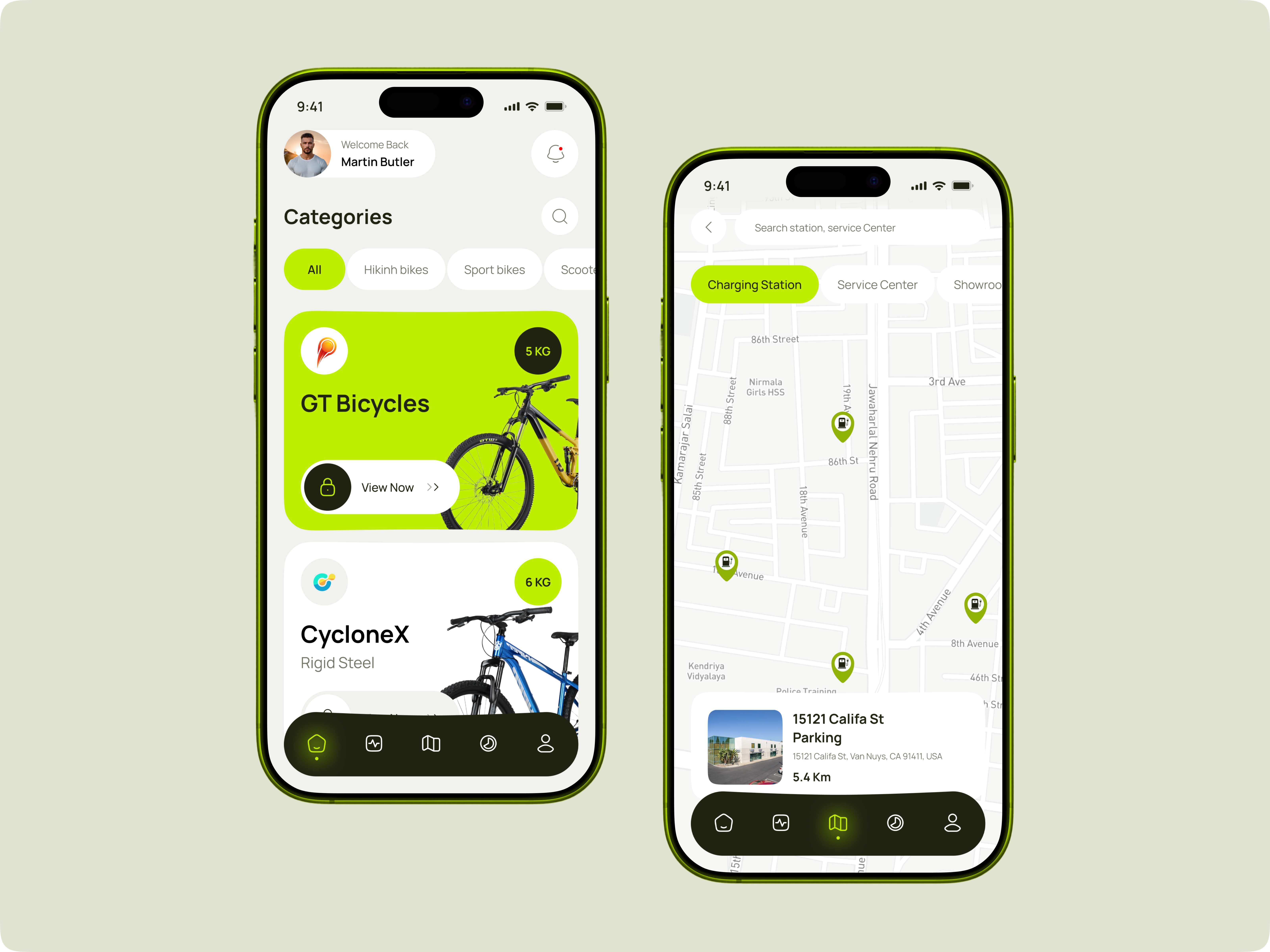 Smart AI Bicycle Mobile App by Faruk Hossain on Dribbble