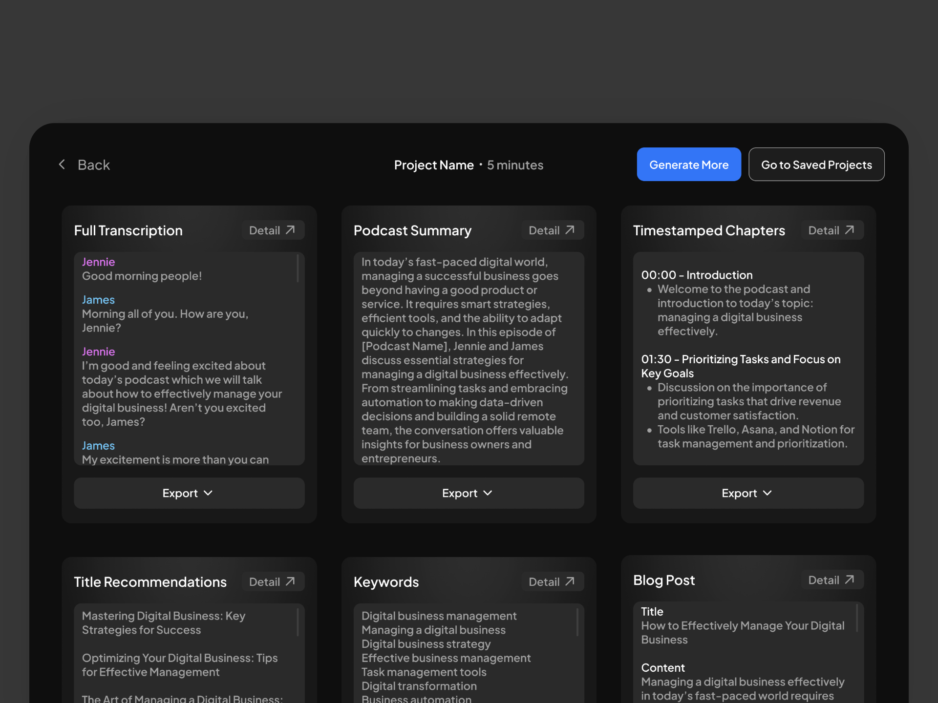 AI Generated Content Result by Dheivani Senjadipa on Dribbble
