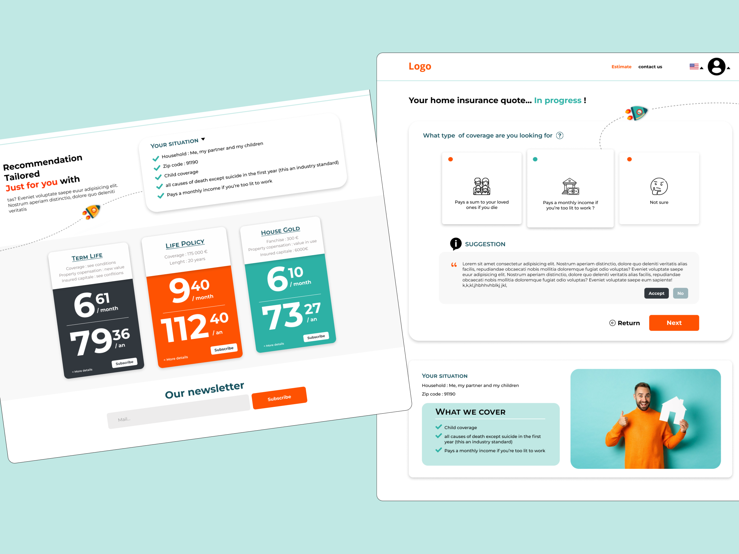 Browse thousands of Orange And Green Website images for design ...