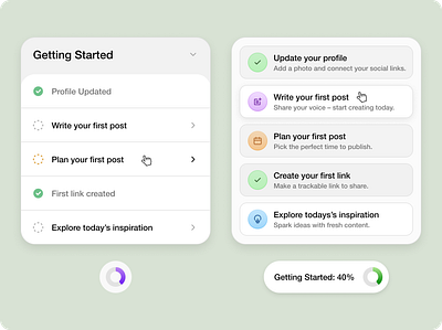 Browse thousands of List UI UX images for design inspiration | Dribbble