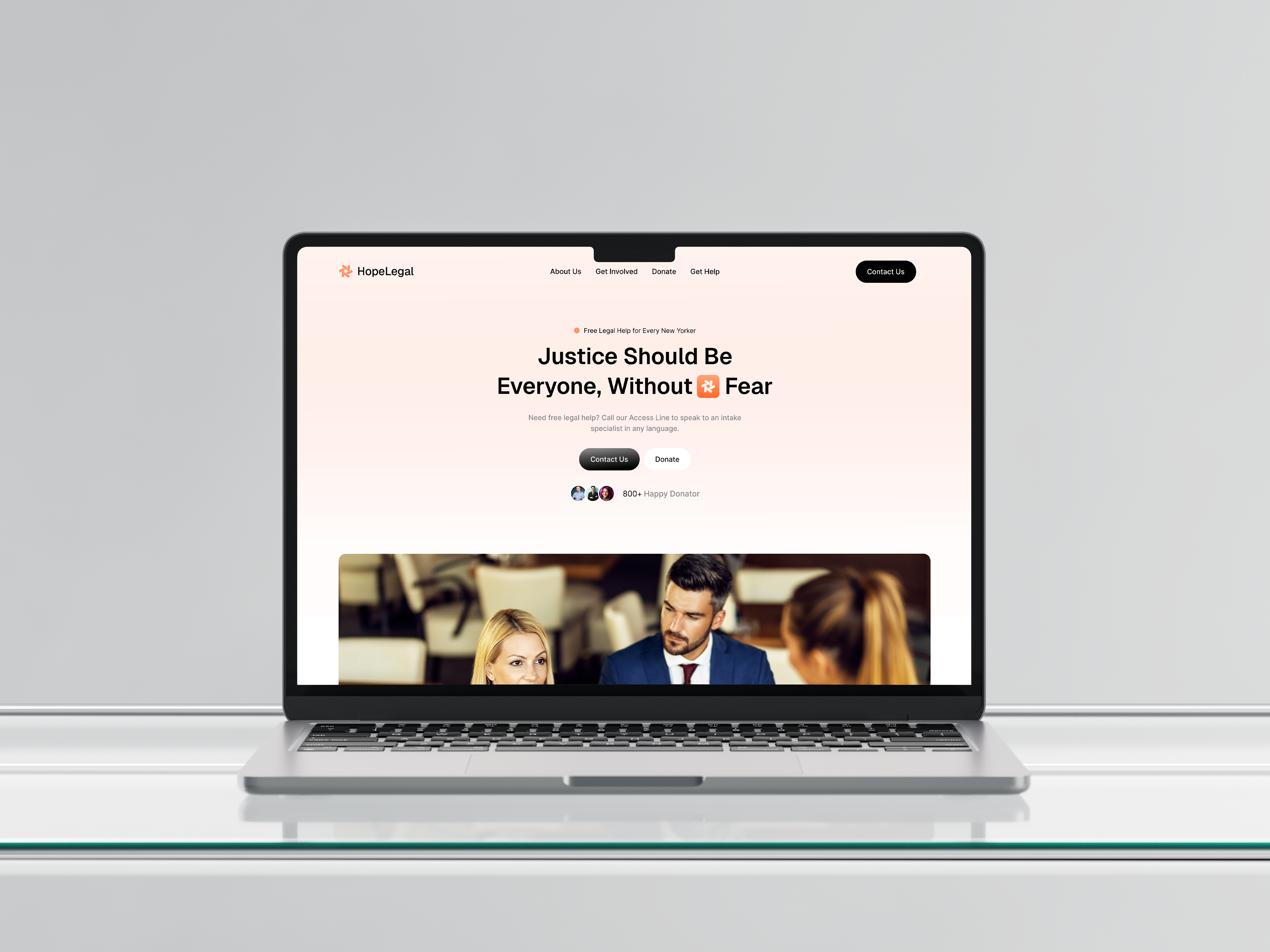 Legal Services Website Design by Abu Hasan Emon on Dribbble